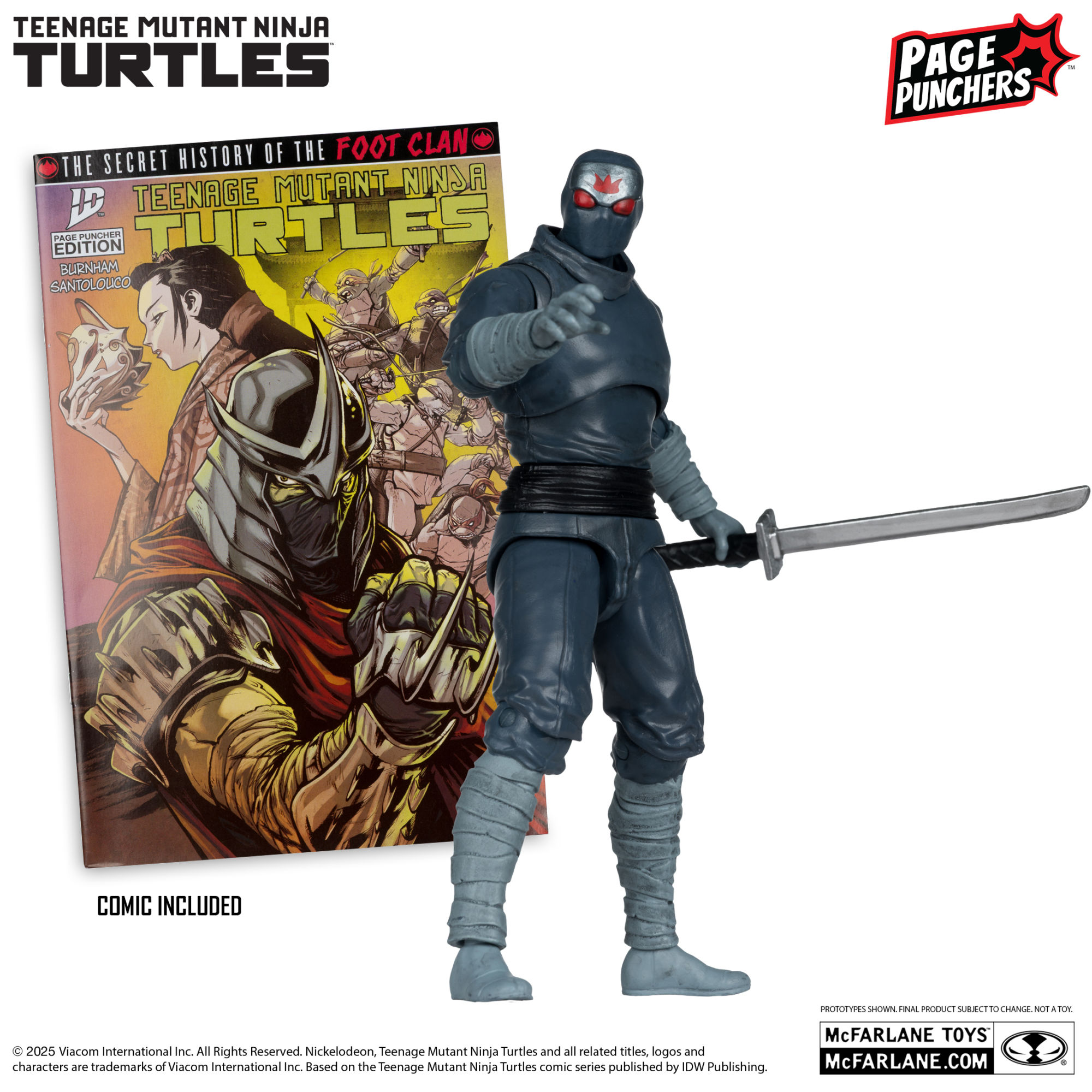 Build Your Teenage Mutant Ninja Turtles Foot Clan Army with McFarlane