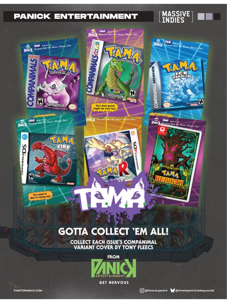 TAMA's Pokemon Tribute Finale in Panick's January 2026 Full Solicits