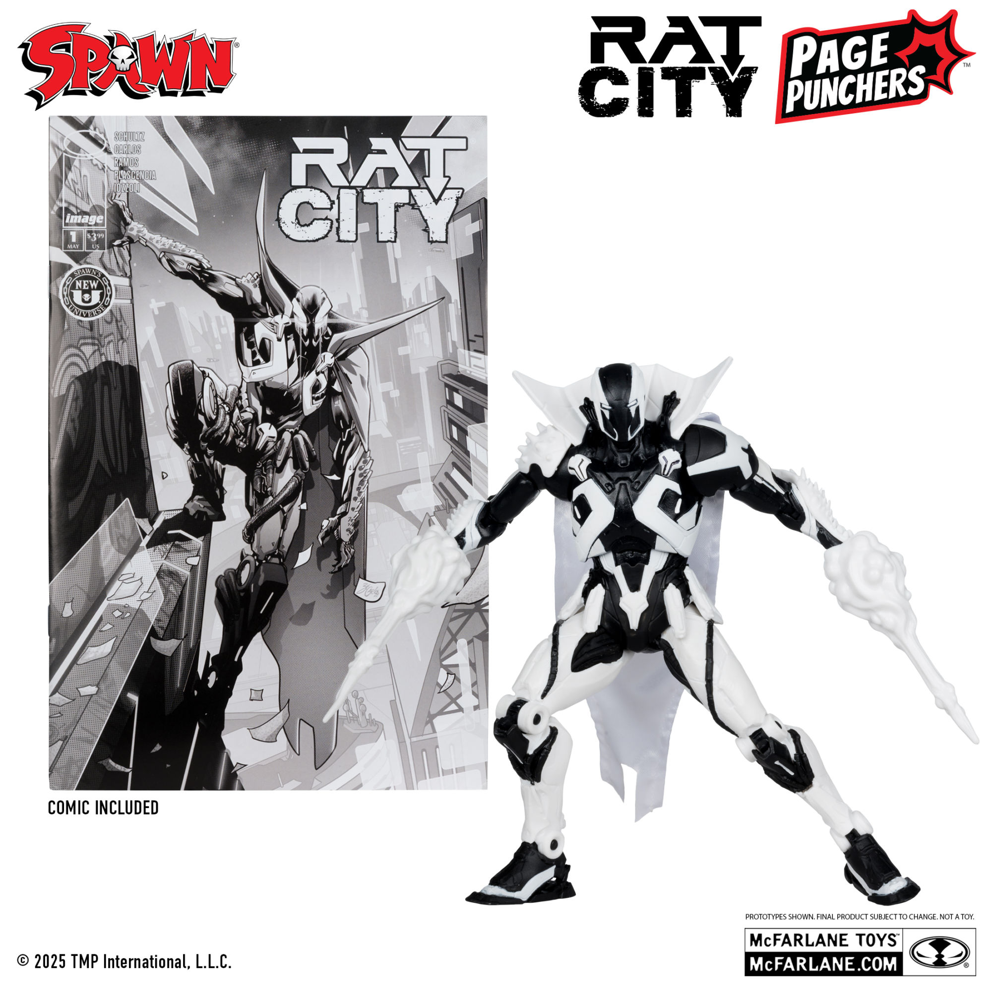 New Spawn Rat City #1 Red Platinum Edition Figure Coming Soon
