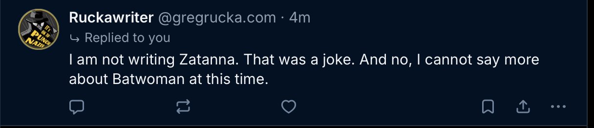 DC Next Level at NYCC: Greg Rucka Is NOT On Zatanna, Sorry...