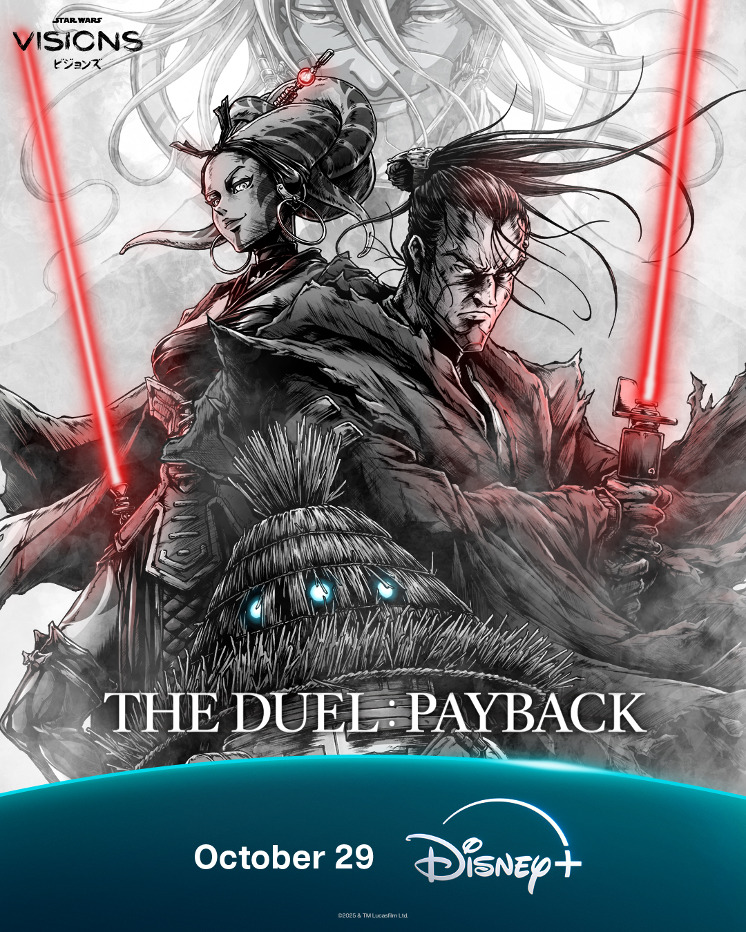 Star Wars: Visions Volume 3 Offers BTS Look at "The Duel: Payback"