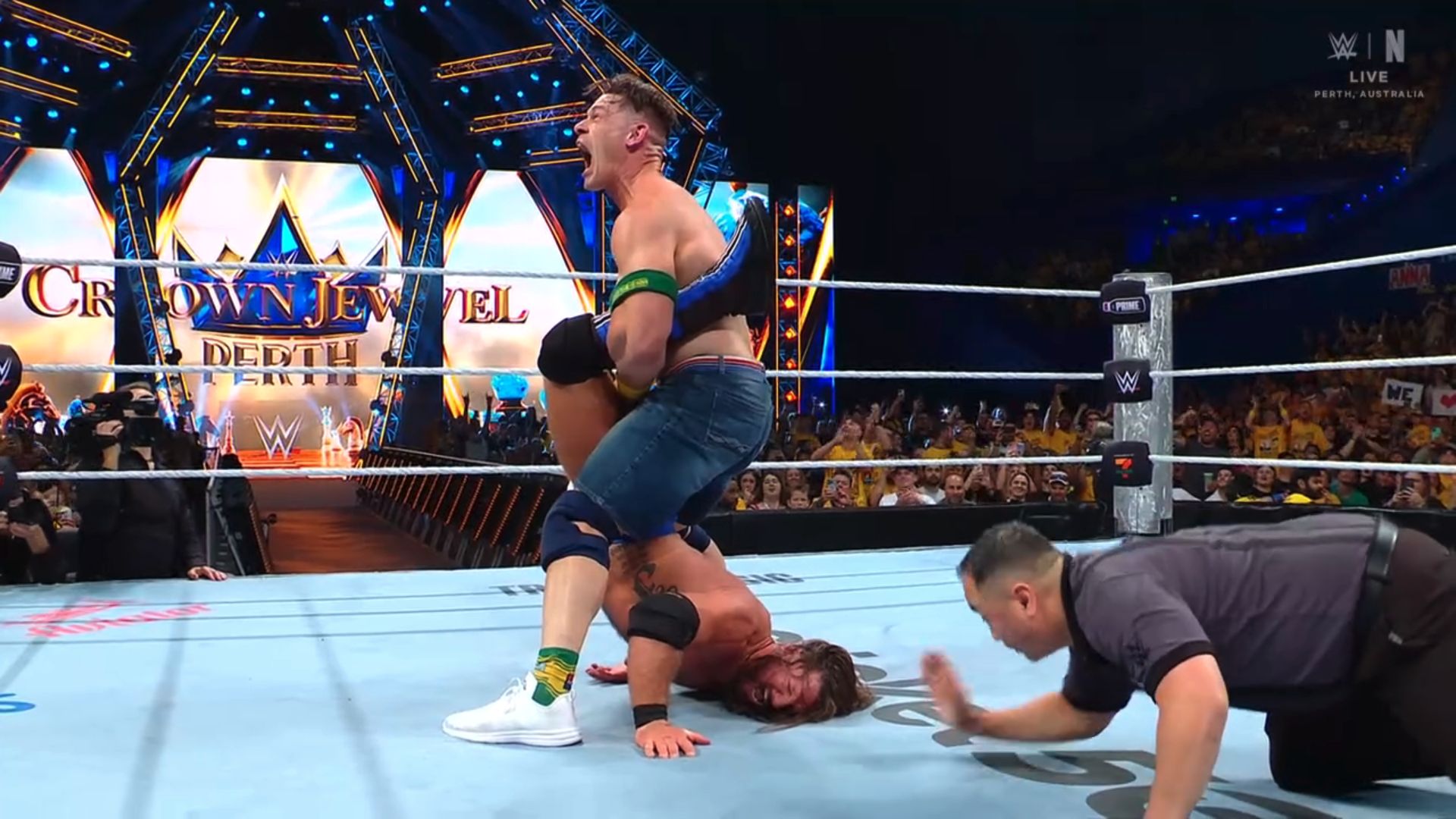John Cena Teases Chris Jericho WWE Return at Crown Jewel Perth