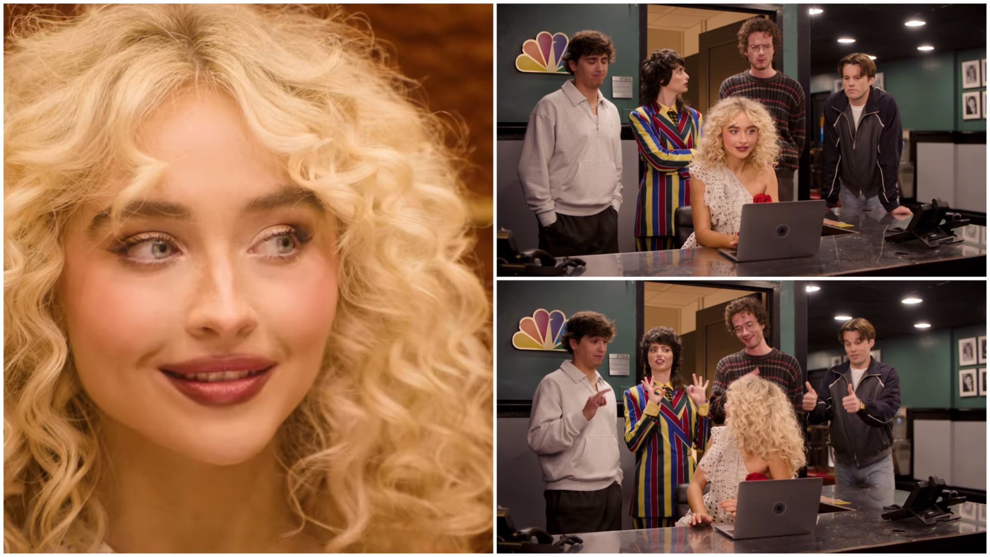 SNL 51: Sabrina and The City? Carpenter Channels Inner Carrie Bradshaw