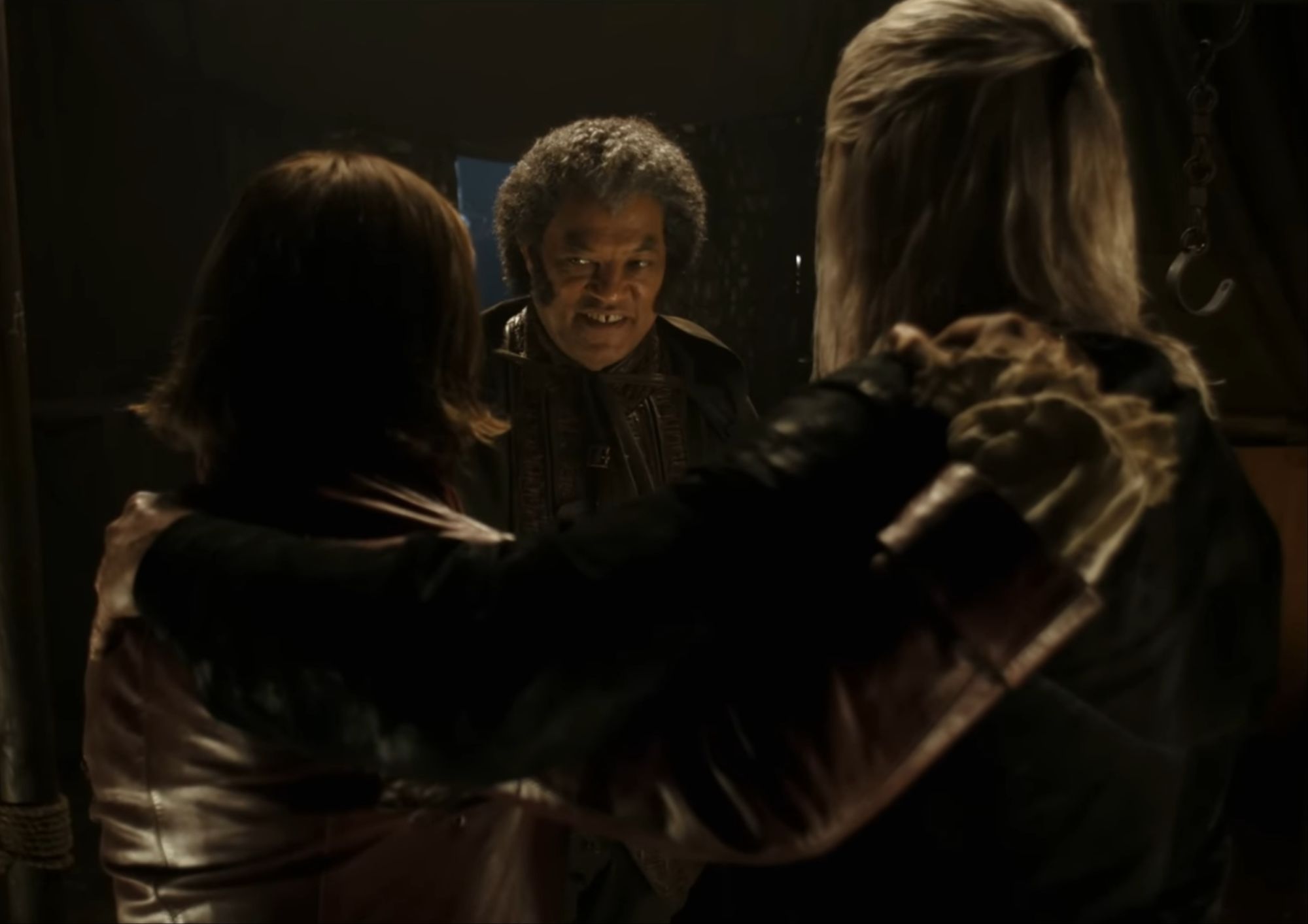 The Witcher Season 4 Clip: Laurence Fishburne's Regis Makes the Save