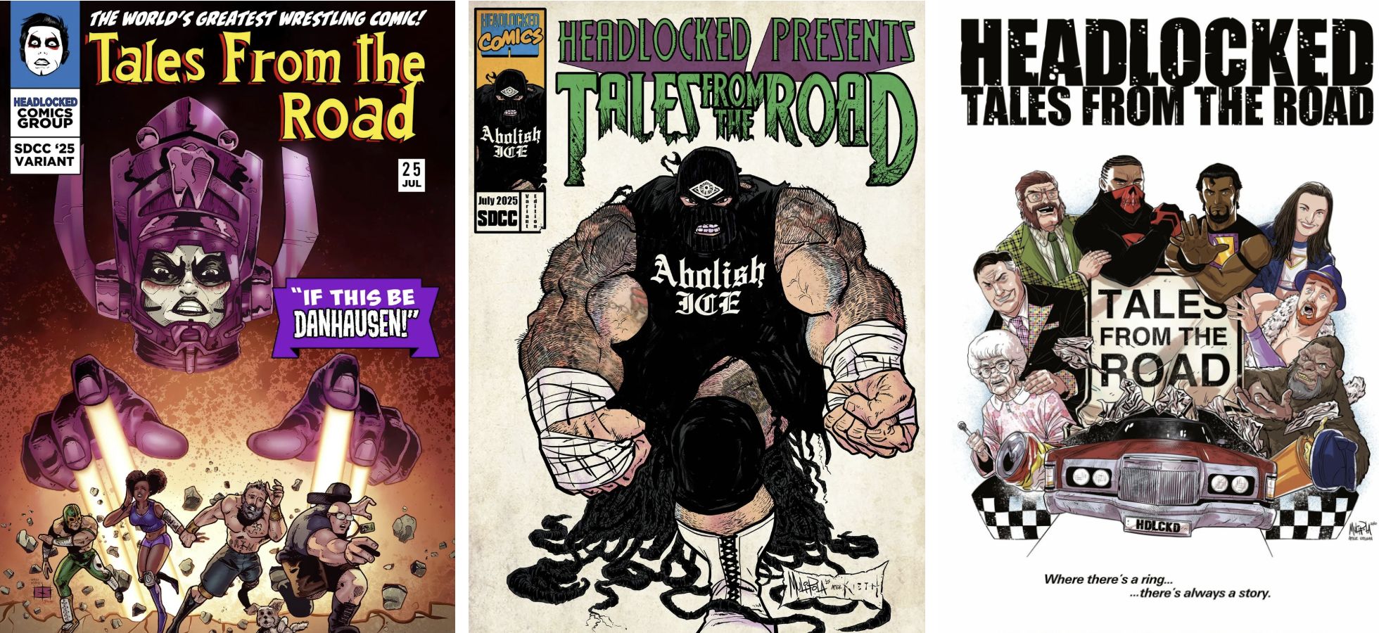 NYCC Wrestling Comics Announcements From Headlocked & Masked Republic