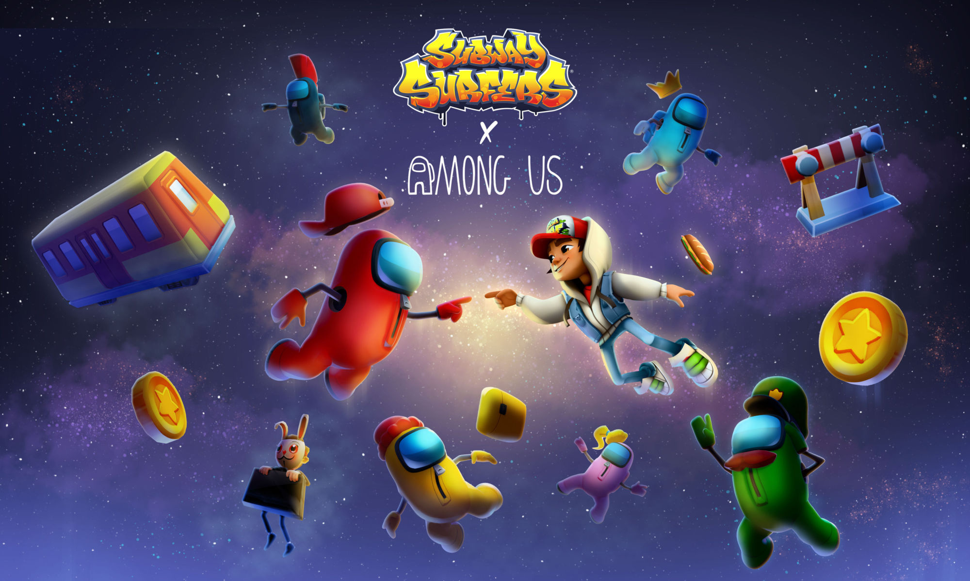 Subway Surfers Announces New Crossover With Among Us