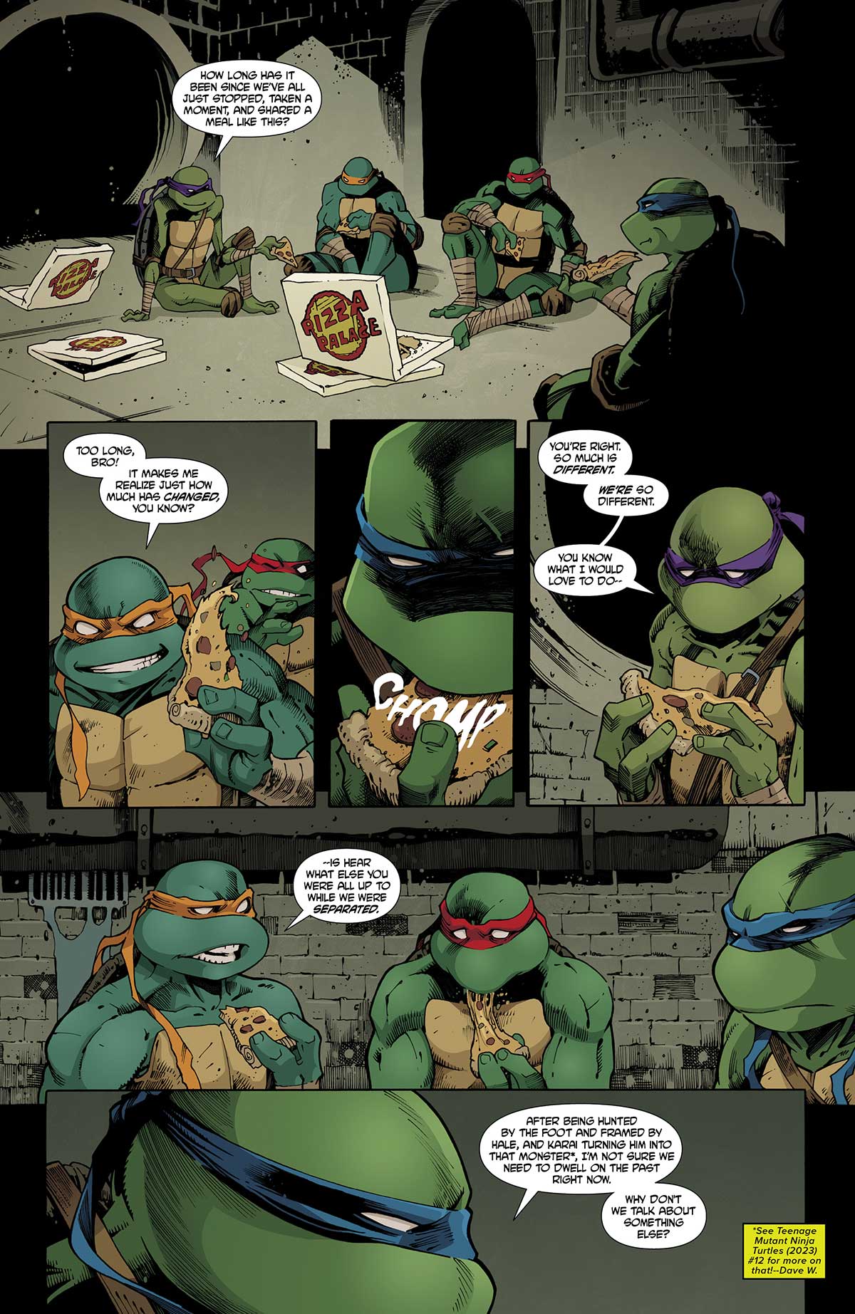 Teenage Mutant Ninja Turtles Annual 2025 Preview: Shell Shock Reunion