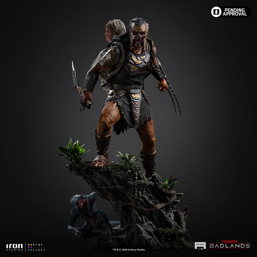 Adventure Awaits with Iron Studios New 1/10 Predator: Badlands Statue
