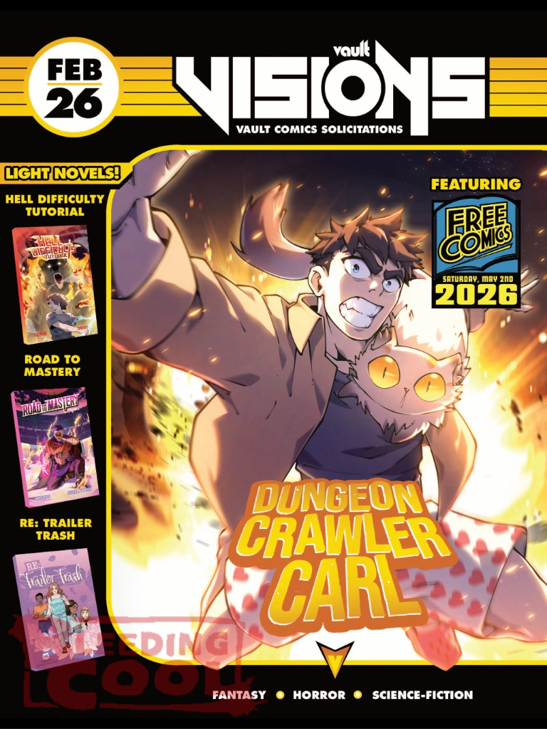 Dungeon Keeper Carl in Vault Comics' Full February 2026 Solicits