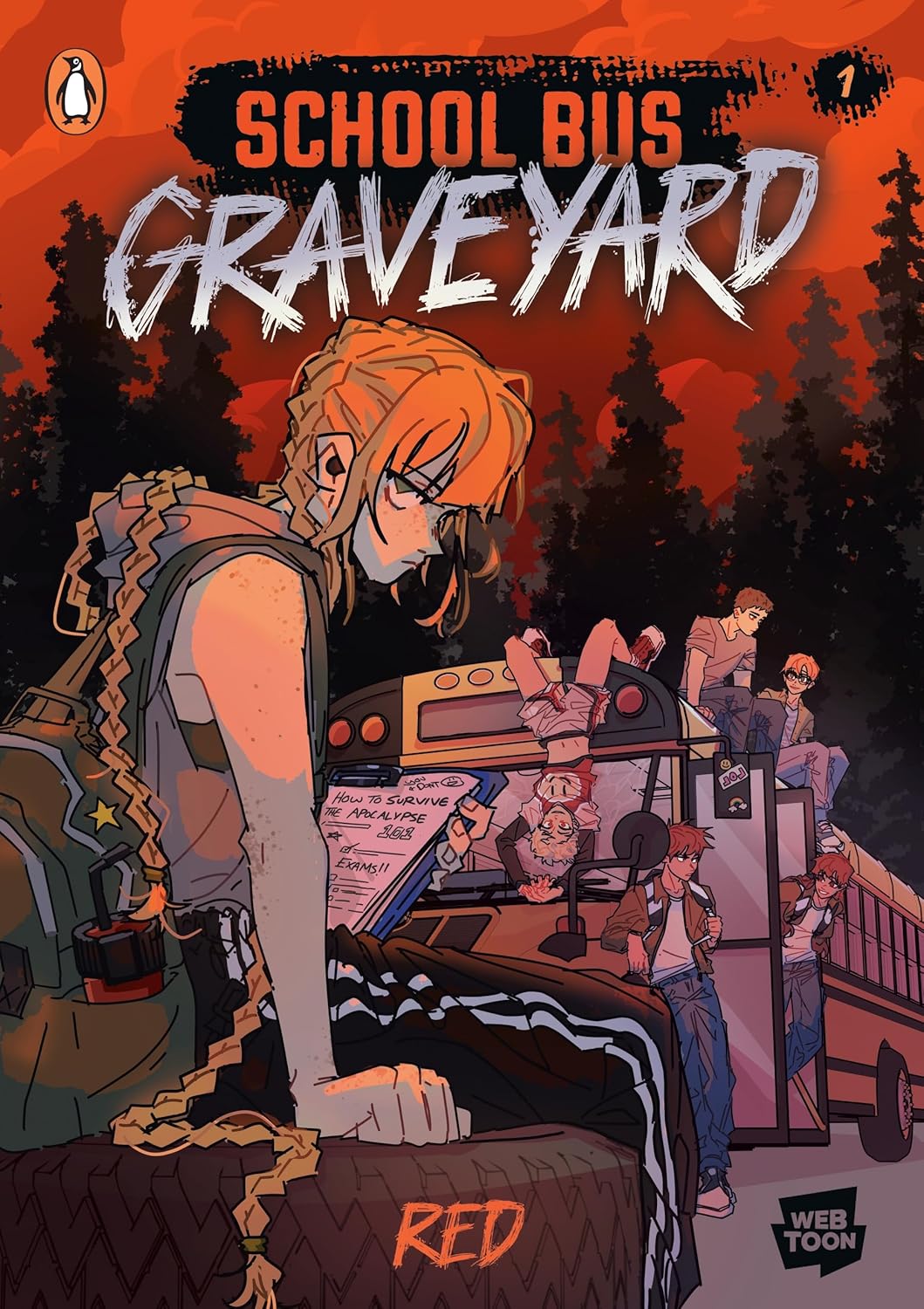 School Bus Graveyard by Red Gets a Penguin Random House Graphic Novel