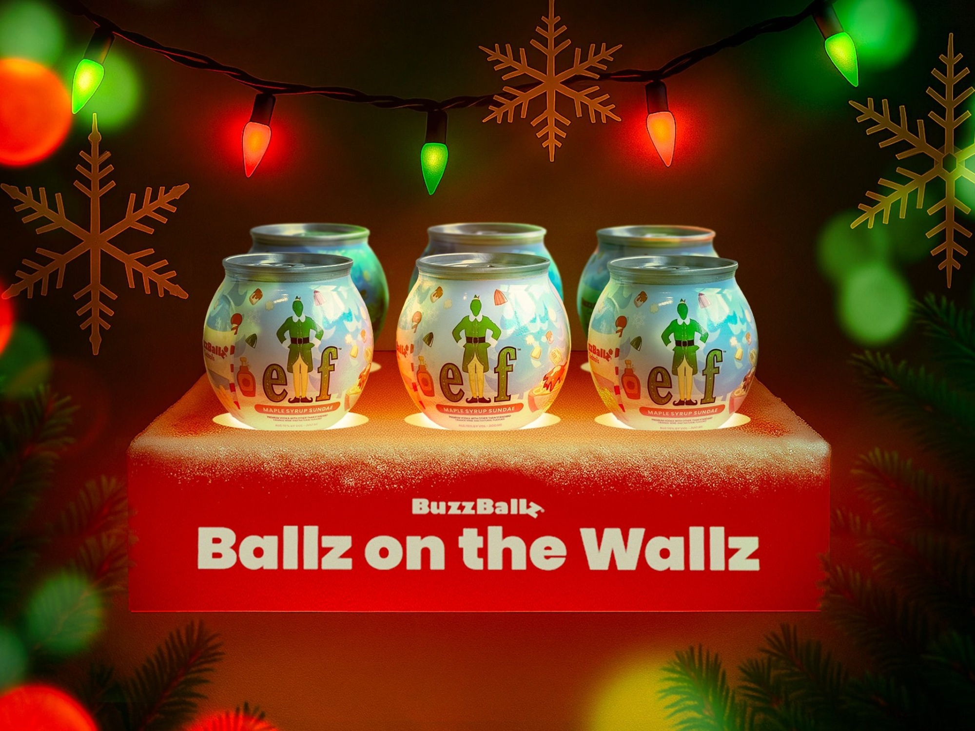 BuzzBallz Unveils All-New Elf-Themed Flavor Cocktail