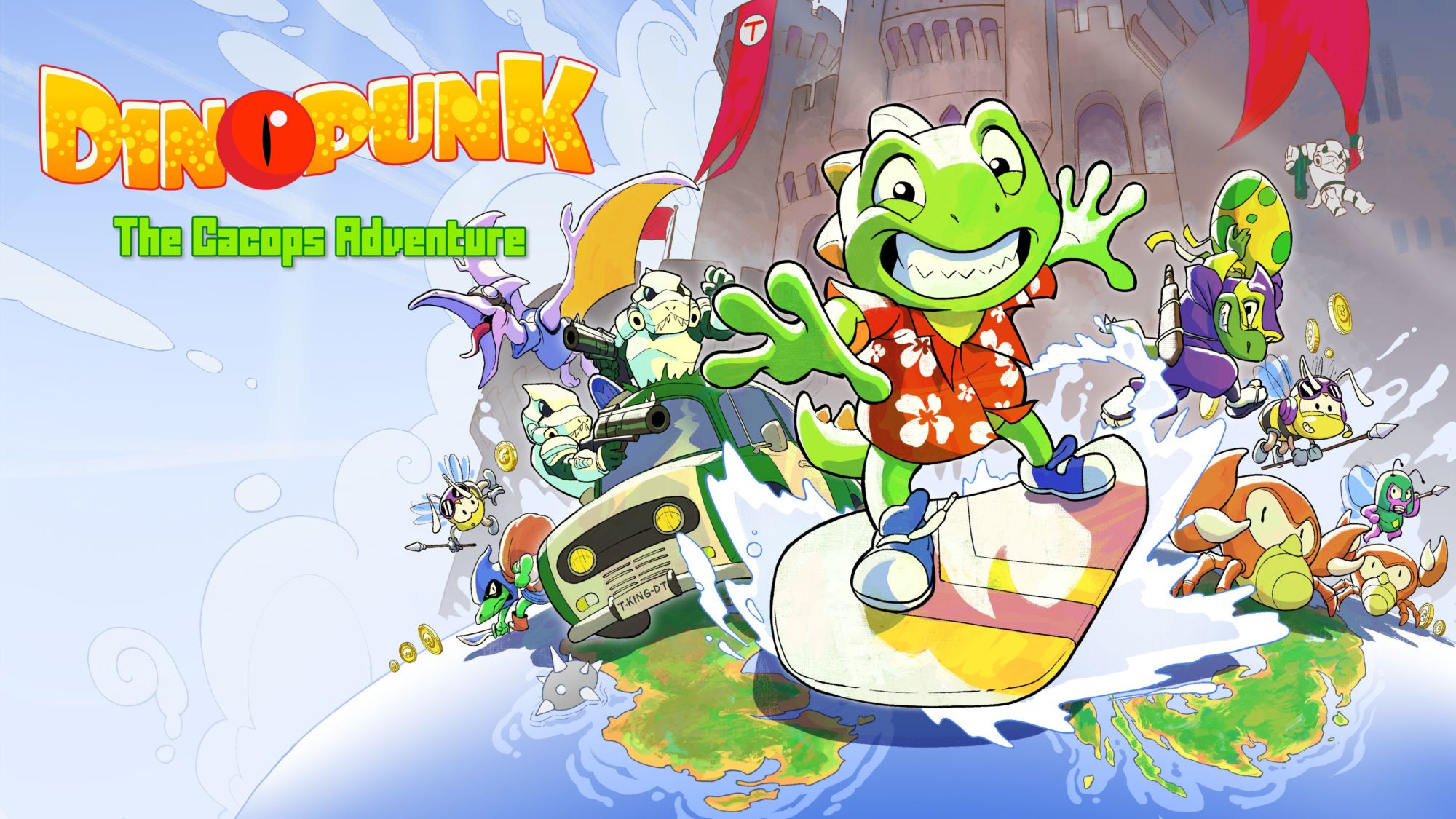 Dinopunk: The Cacops Adventure Was Released For Steam