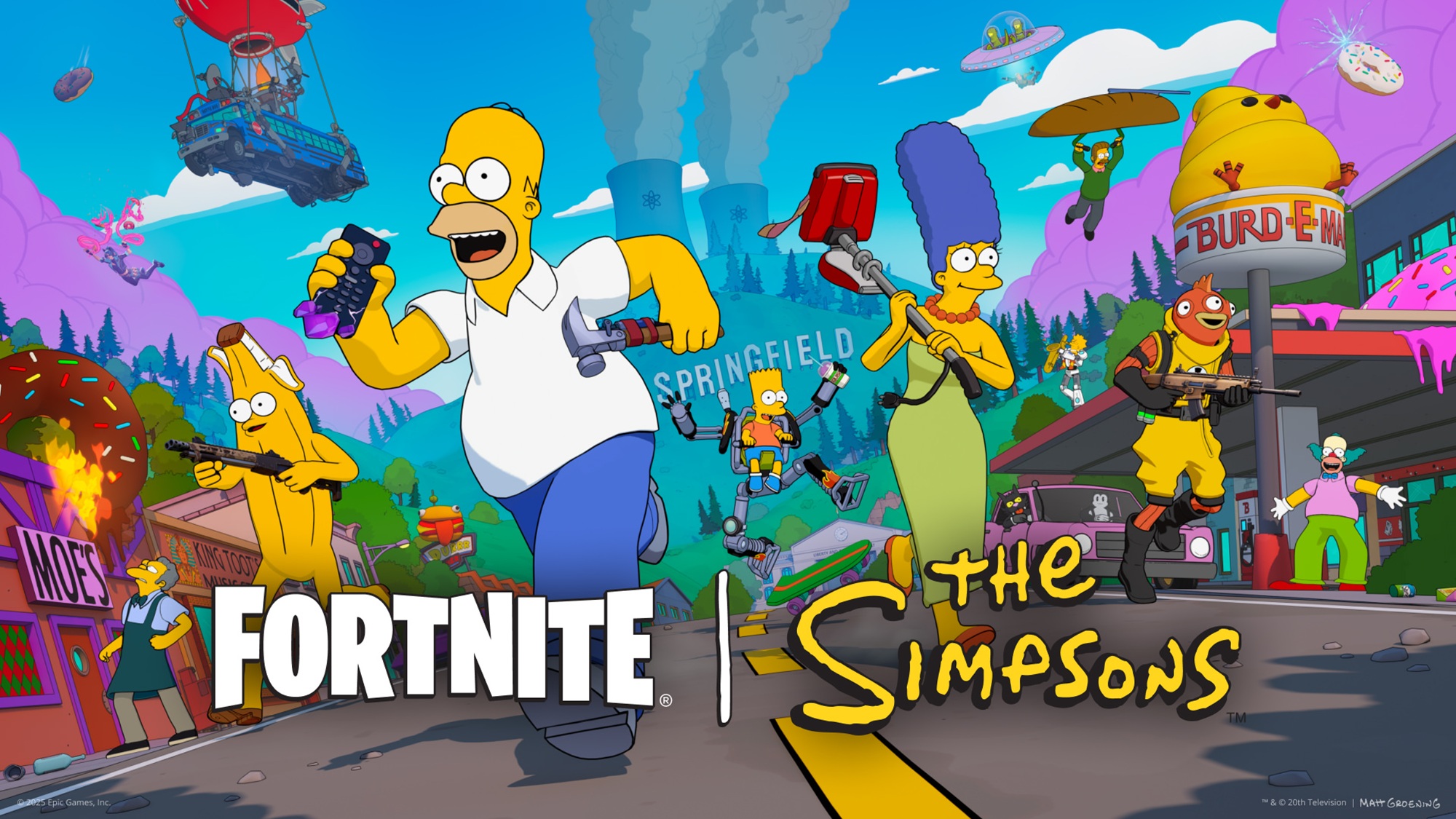 The Simpsons Have Taken Over Fortnite In Latest Update