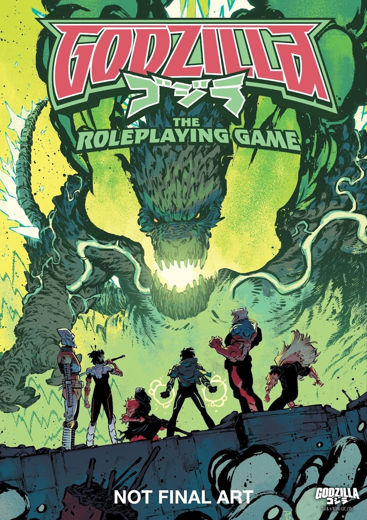 IDW Games Announces New Godzilla TTRPG In The Works