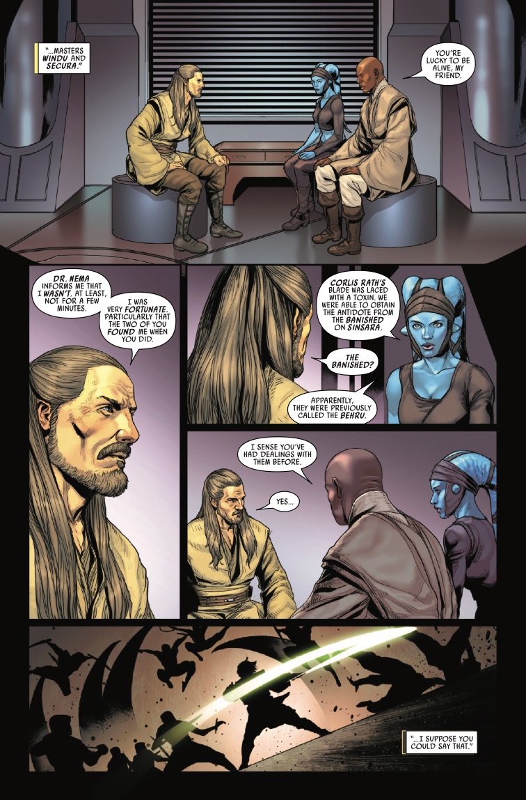 Star Wars: Jedi Knights #9 Preview: Rath's Riddle Unraveled