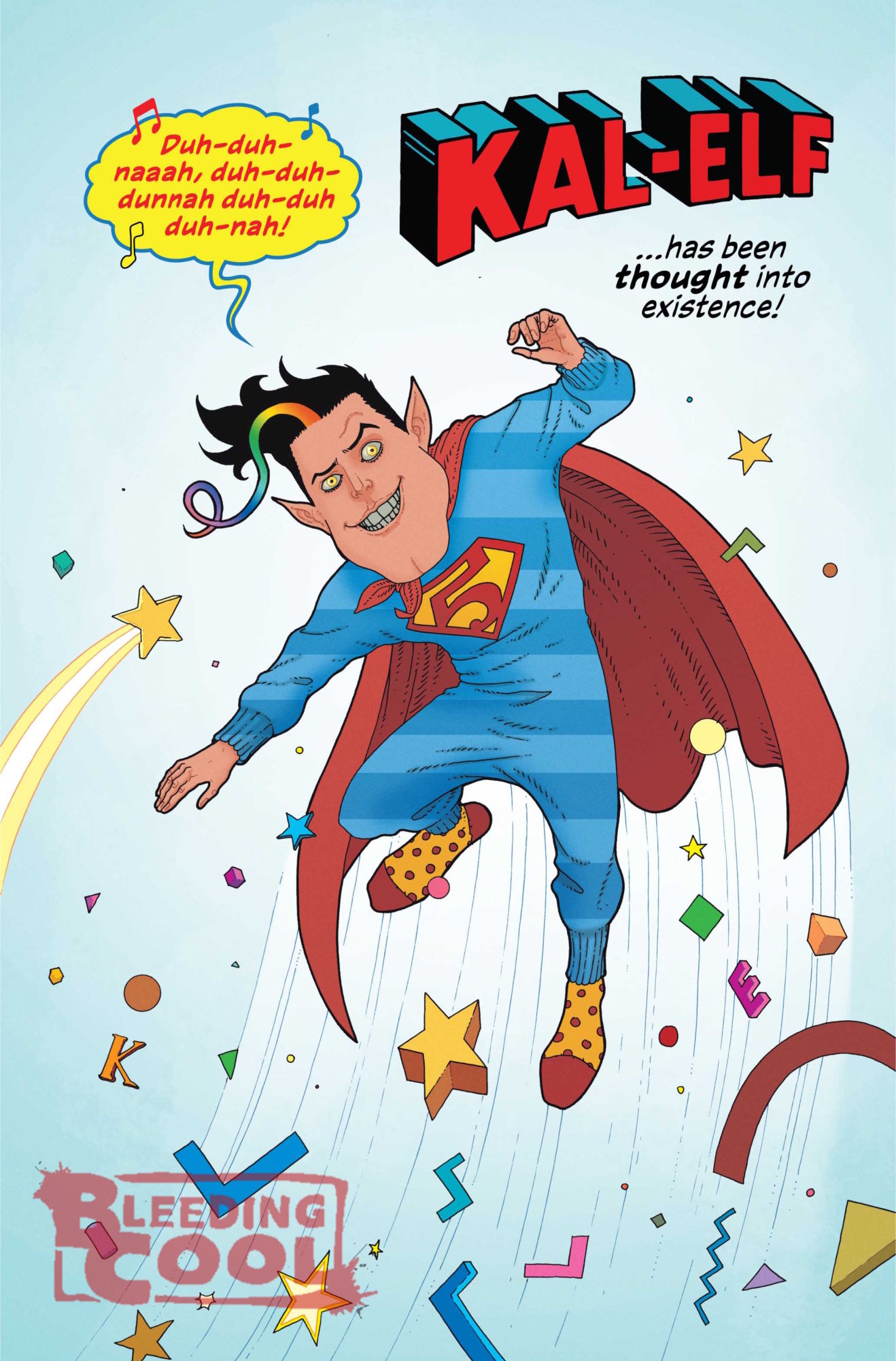 Kal-Elf's First Appearance In Superman: Kryptonite Spectrum (Spoilers)