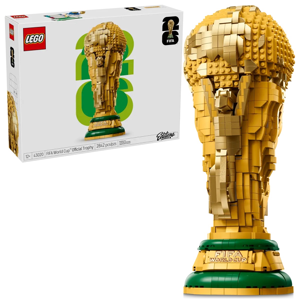 Build Your Own FIFA World Cup Official Trophy with LEGO