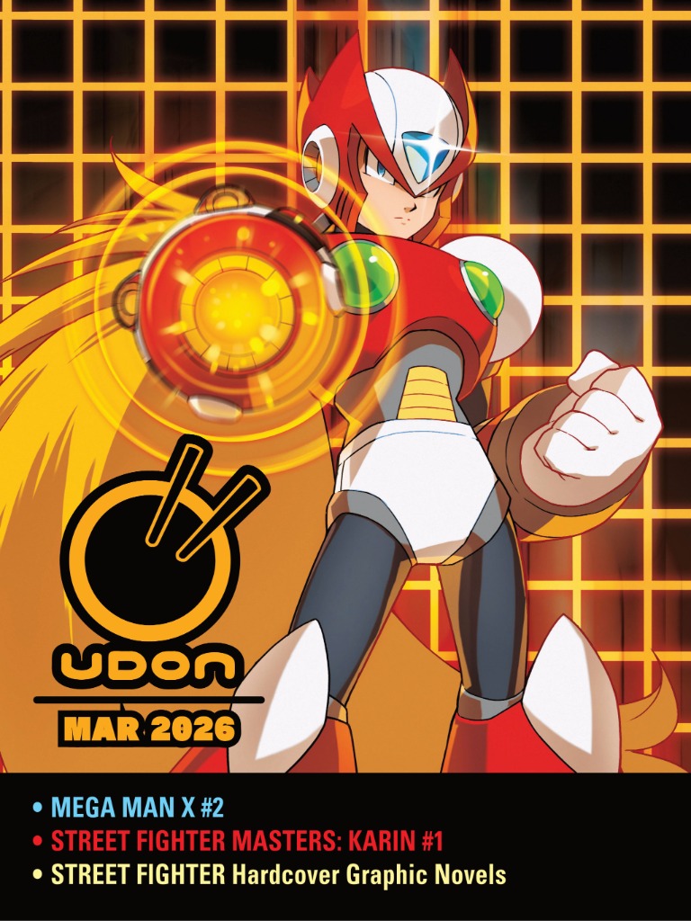 Udon Studios March 2026 Full Solicits With Mega Man X & Street Fighter