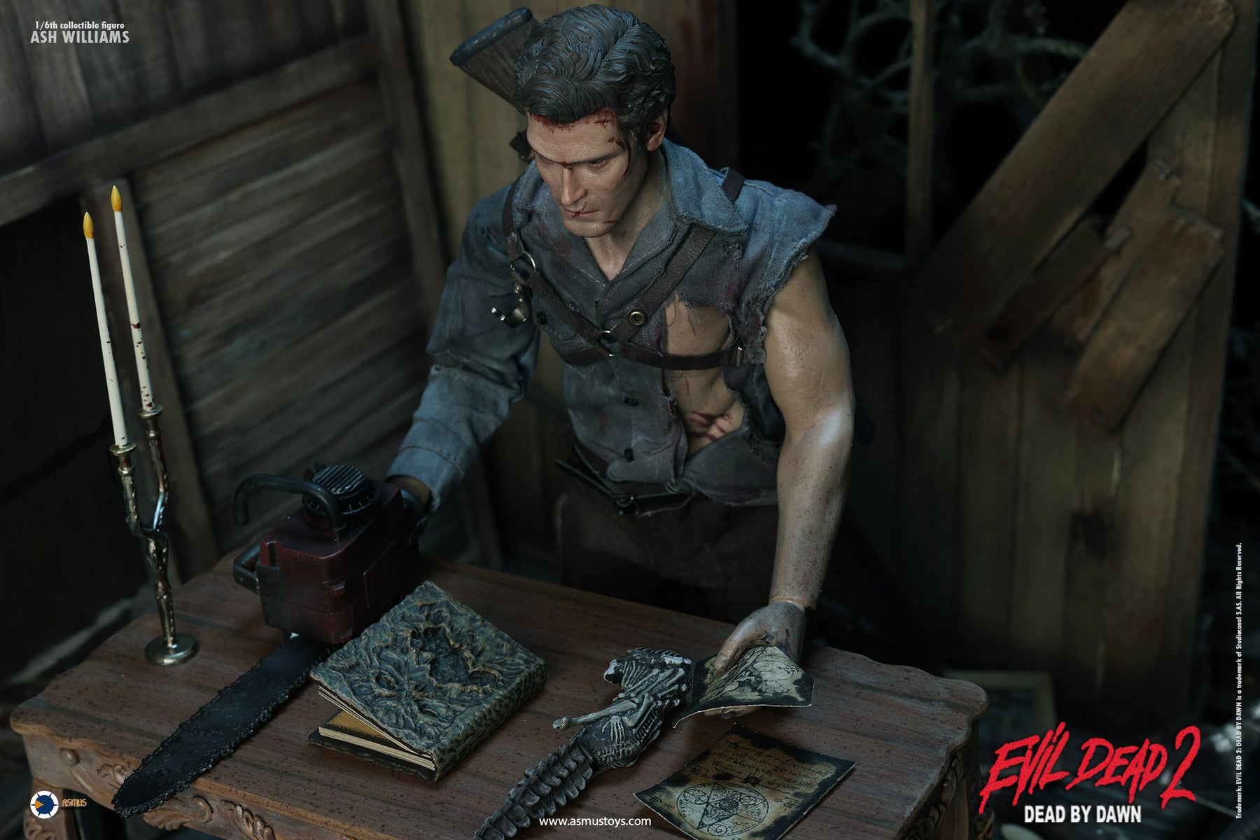 Asmus Toys Reveals Updated Evil Dead II Ash Williams 1/6 Figure