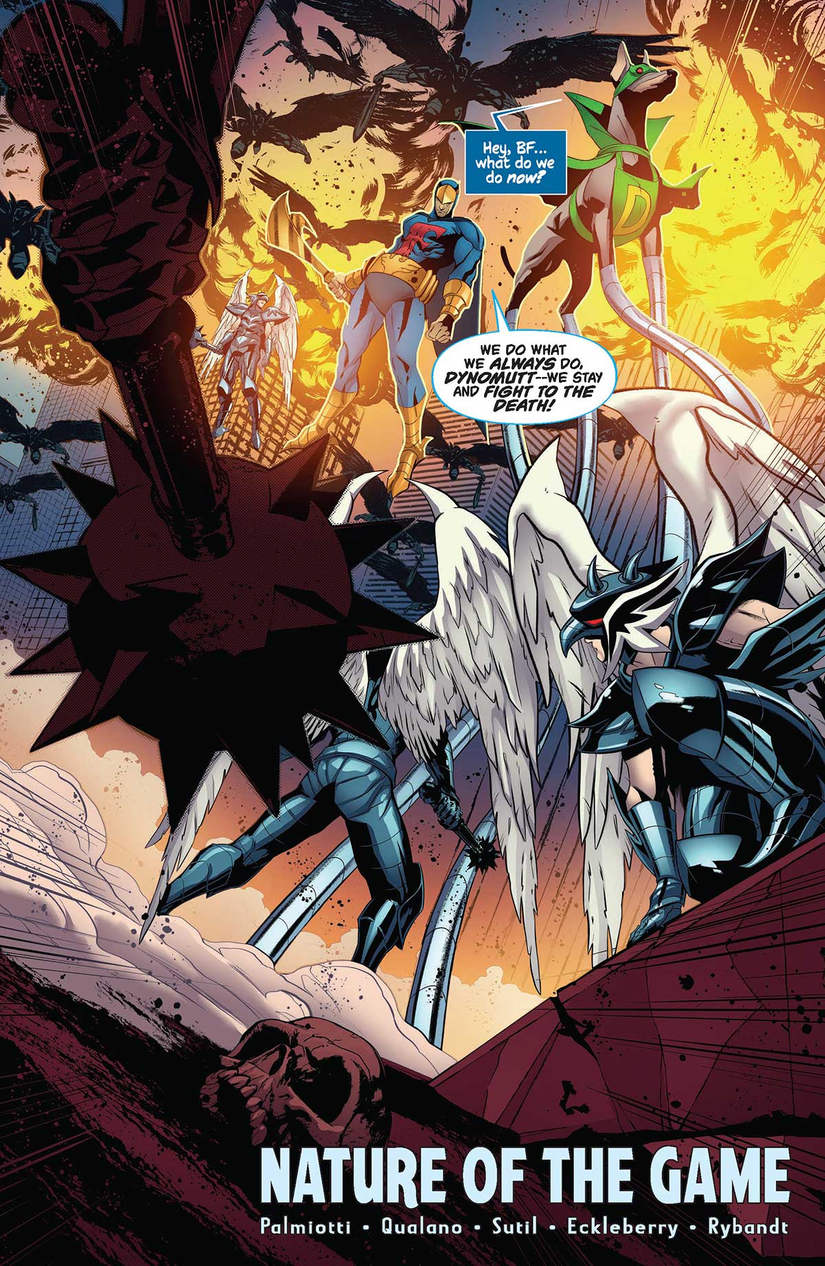 Blue Falcon & Dynomutt #4 Preview: Beastwoman Steals the Spotlight