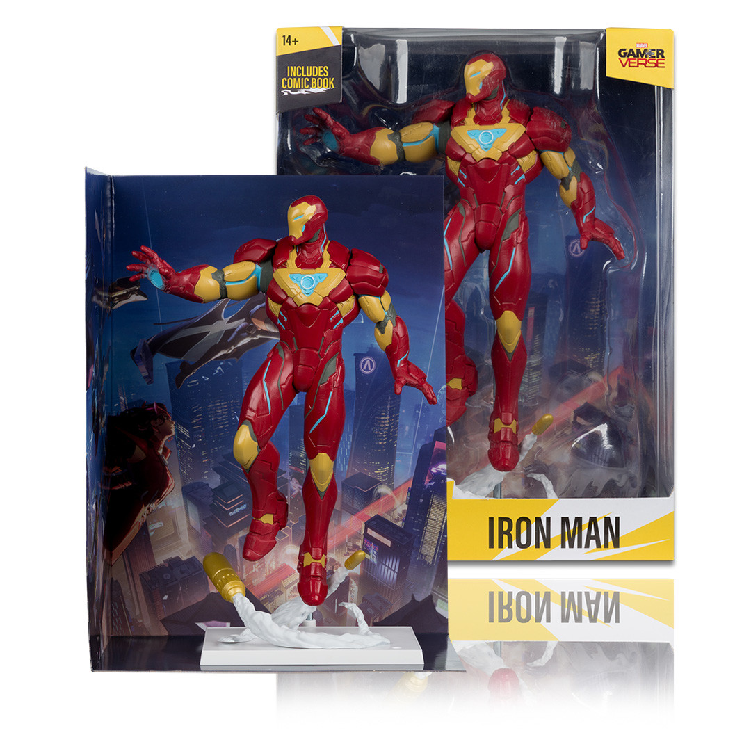 New Marvel Rivals Iron Man Statues Makes a Landing from McFarlane