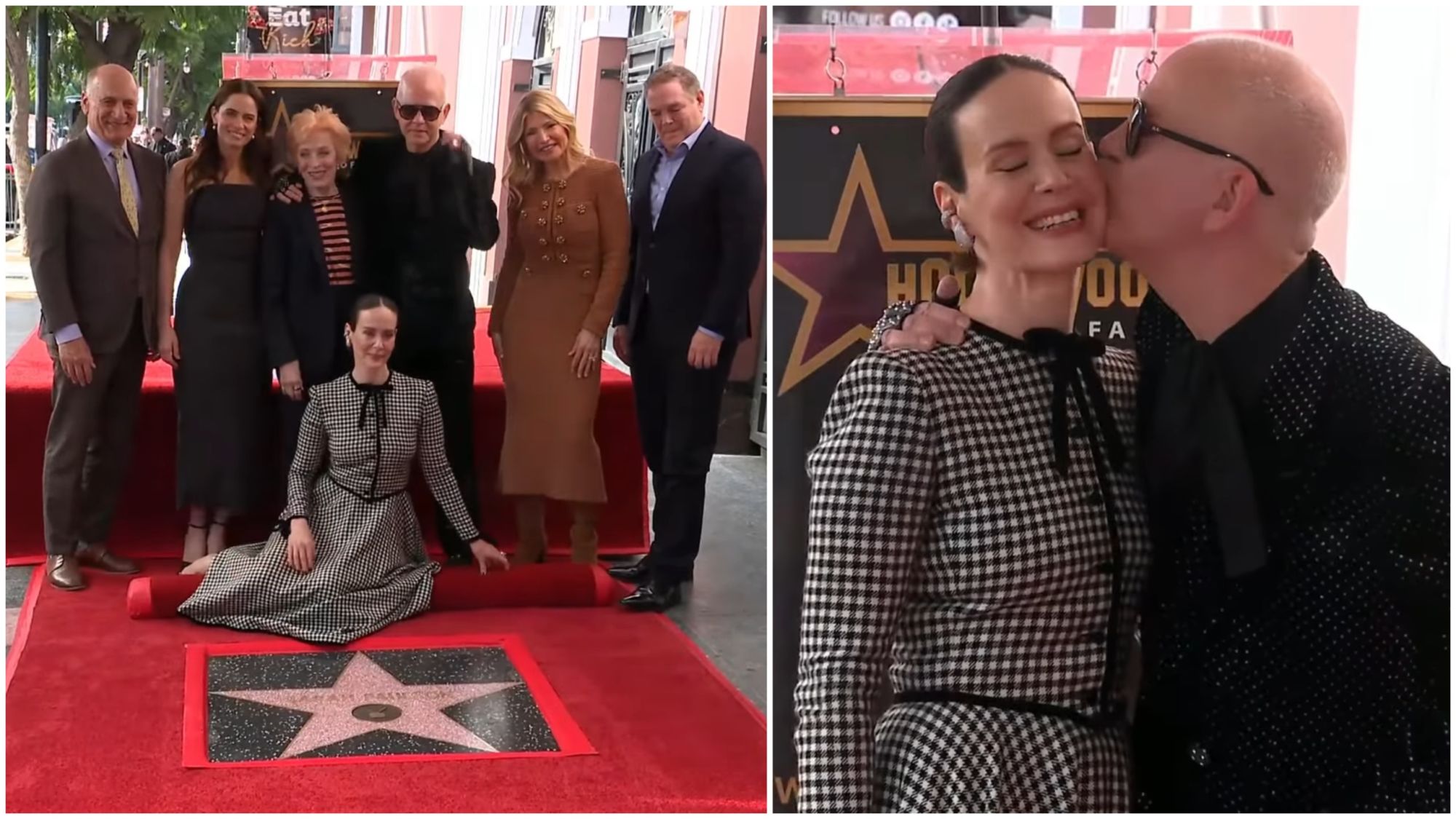 AHS Icon Sarah Paulson Receives Hollywood Walk of Fame Star (VIDEO)