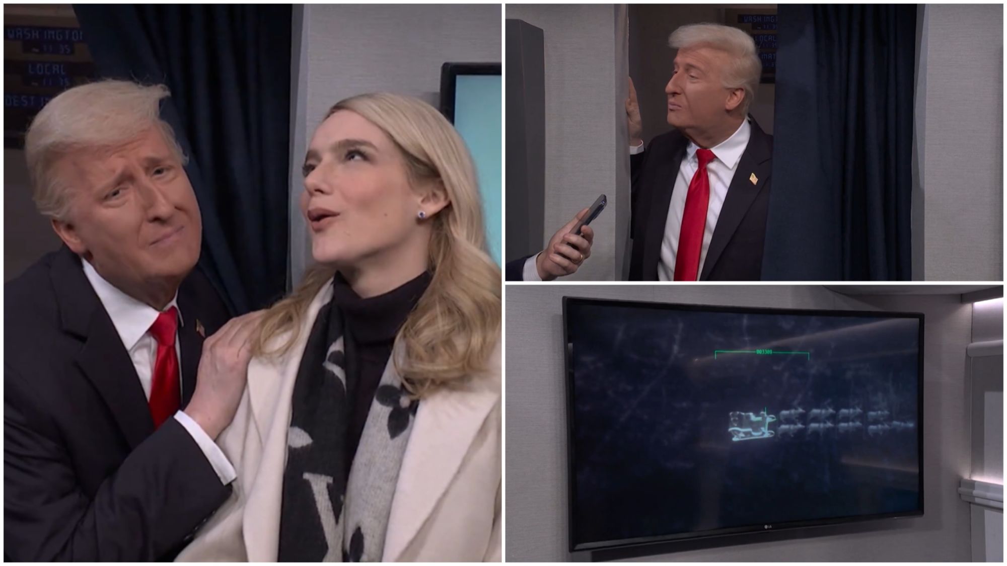 SNL Cold Open: Drugged-Up Trump Orders Strike on Santa Claus & More