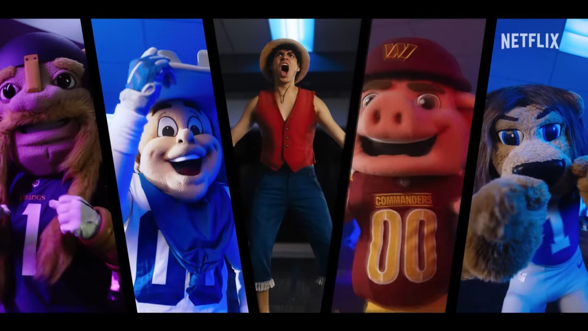 One Piece: Monkey D. Luffy: King of the Pirates, NFL Mascot Motivator