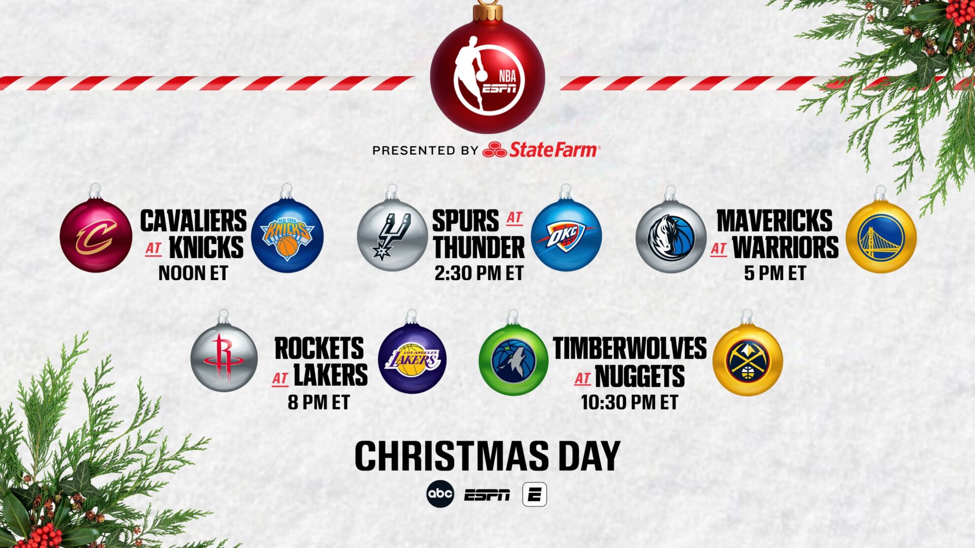 NBA Christmas Day Viewing Guide: Our Preview for Today's 5 Big Games