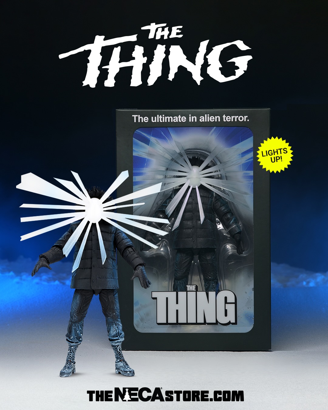 NECA’s Poster Series Line Continues with the Horror of The Thing