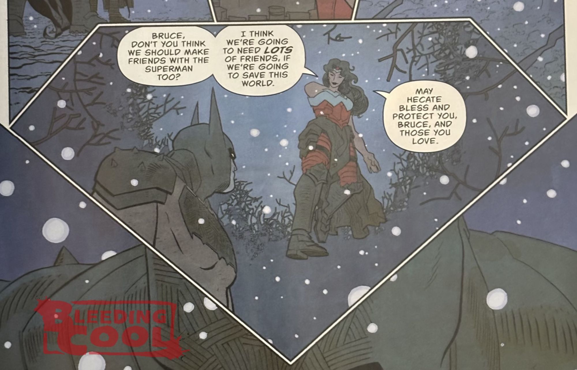 Absolute Wonder Woman & Batman Make Connection To Superman (Spoilers)