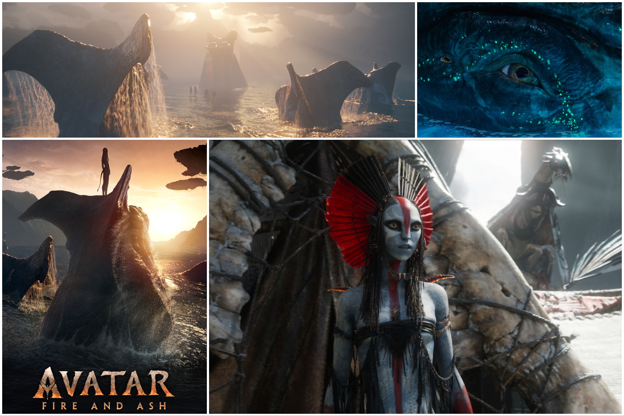 Avatar: Fire and Ash - The Matriarch, Ash People, Tsyong Featurettes