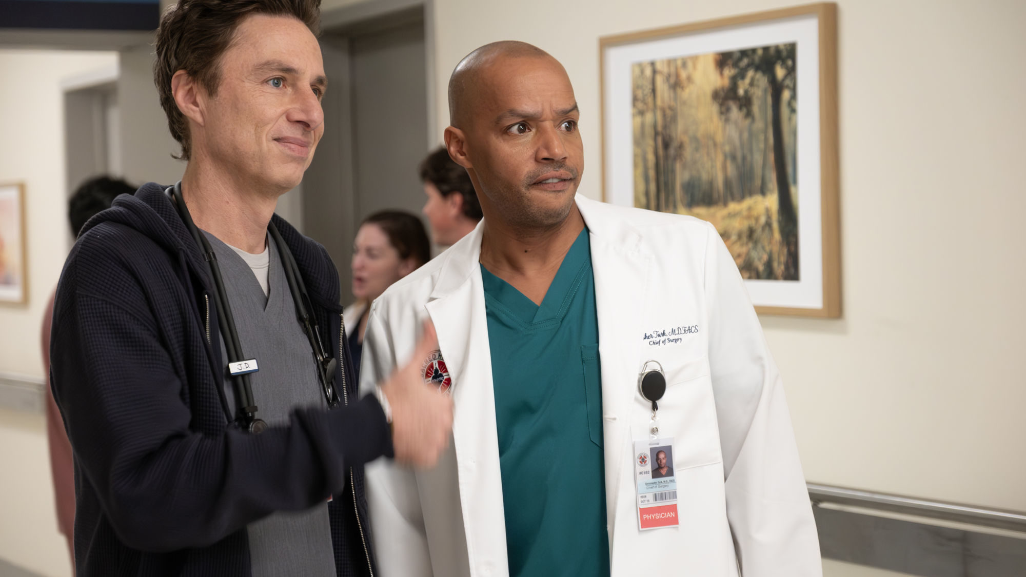 Scrubs Official Teaser, Key Art Poster: Same Team, New Beginnings
