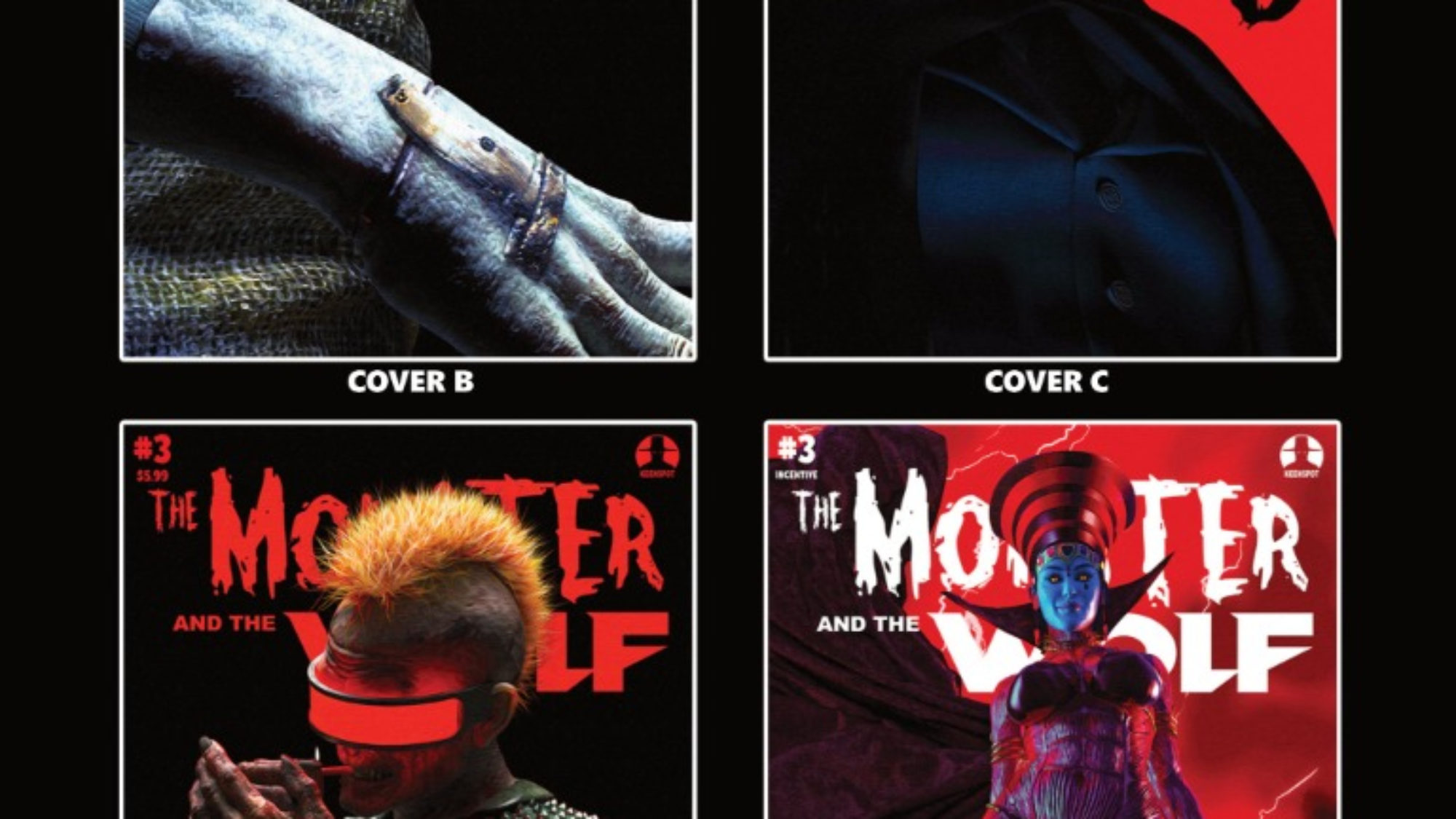 Mark Spears' Monster & The Wolf Finale In Keenspot April 2026 Solicits