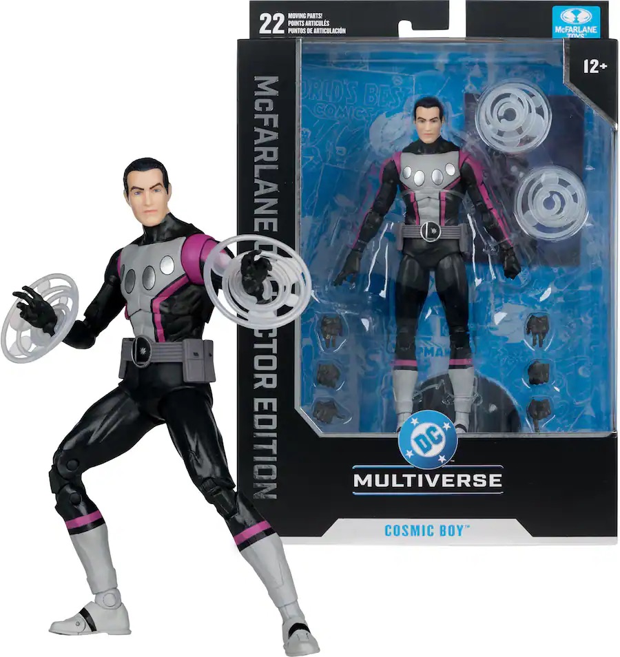 Build the Legion of Super-Heroes with McFarlane Toys Cosmic Boy