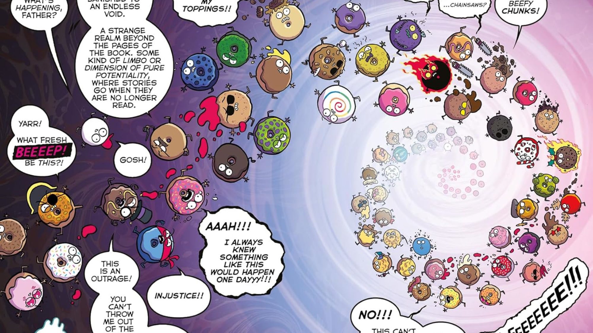 Neill Cameron's Donut Squad: Make A Mess Tops The UK Bookshop Chart