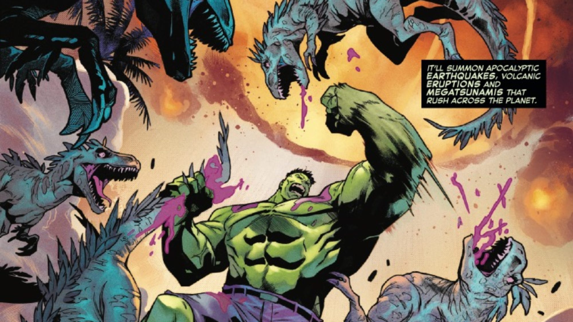 Hulk Smash Everything #2 Preview: Prehistoric Beatdown Incoming