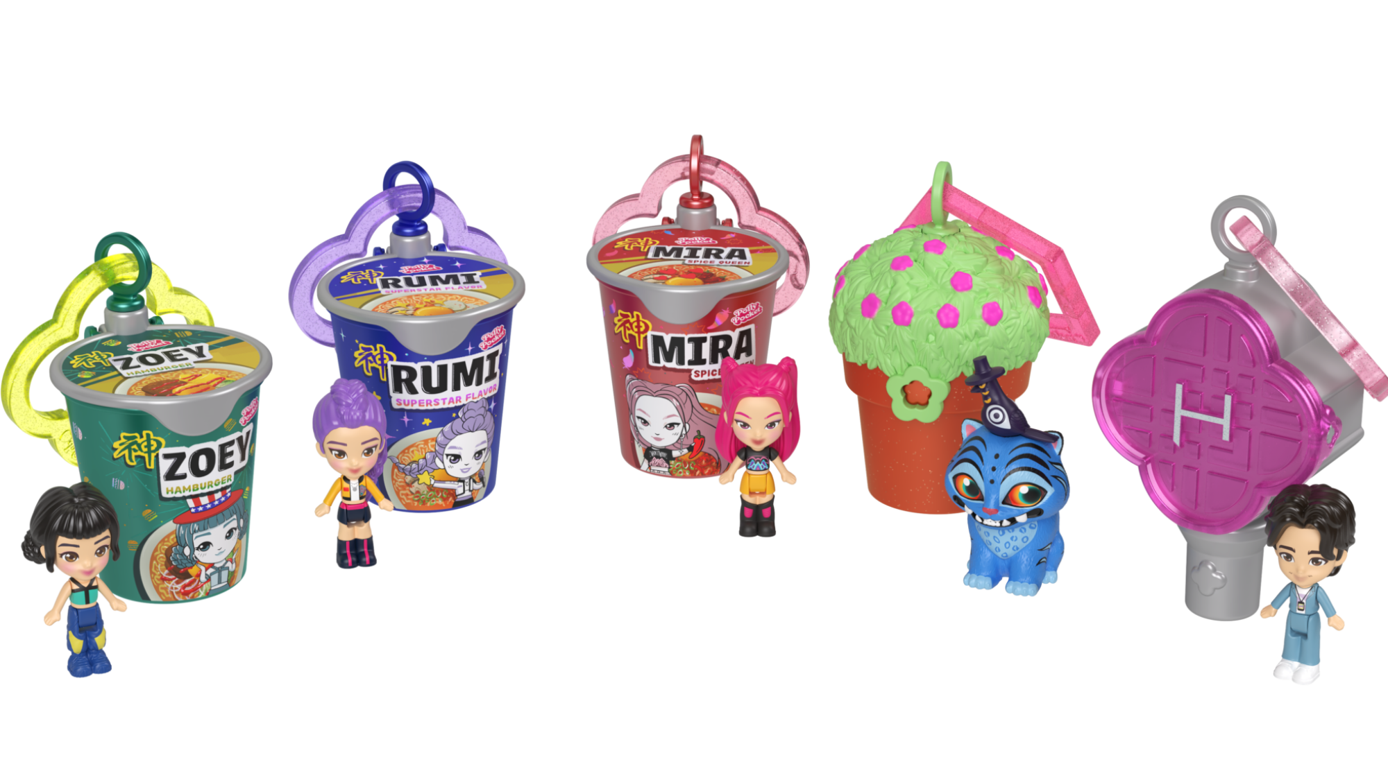 Save the Day with the New Polly Pocket x KPop Demon Hunters Collab