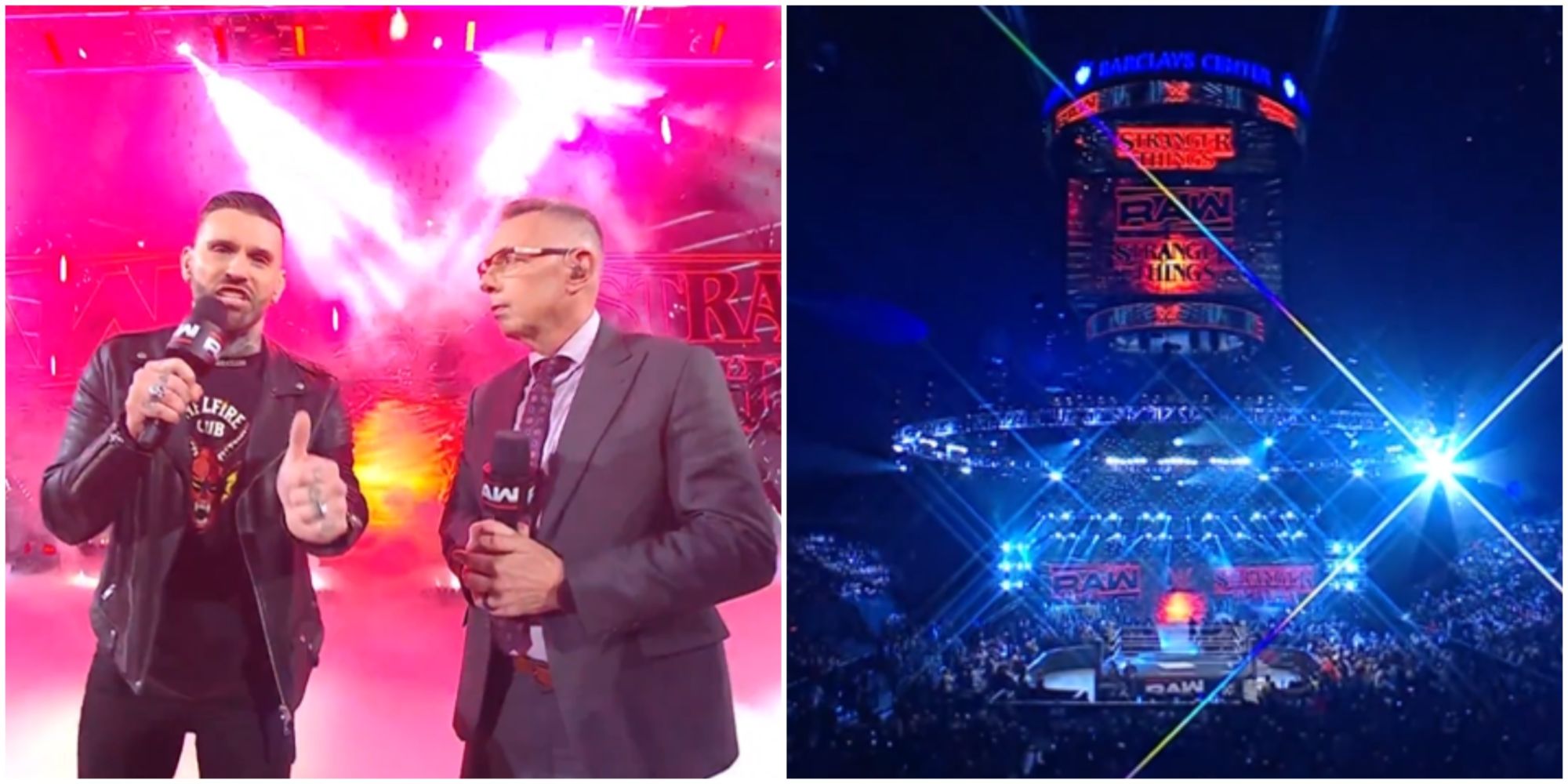 Stranger Things 5 Unleashes the Upside Down on WWE Raw (VIDEO)