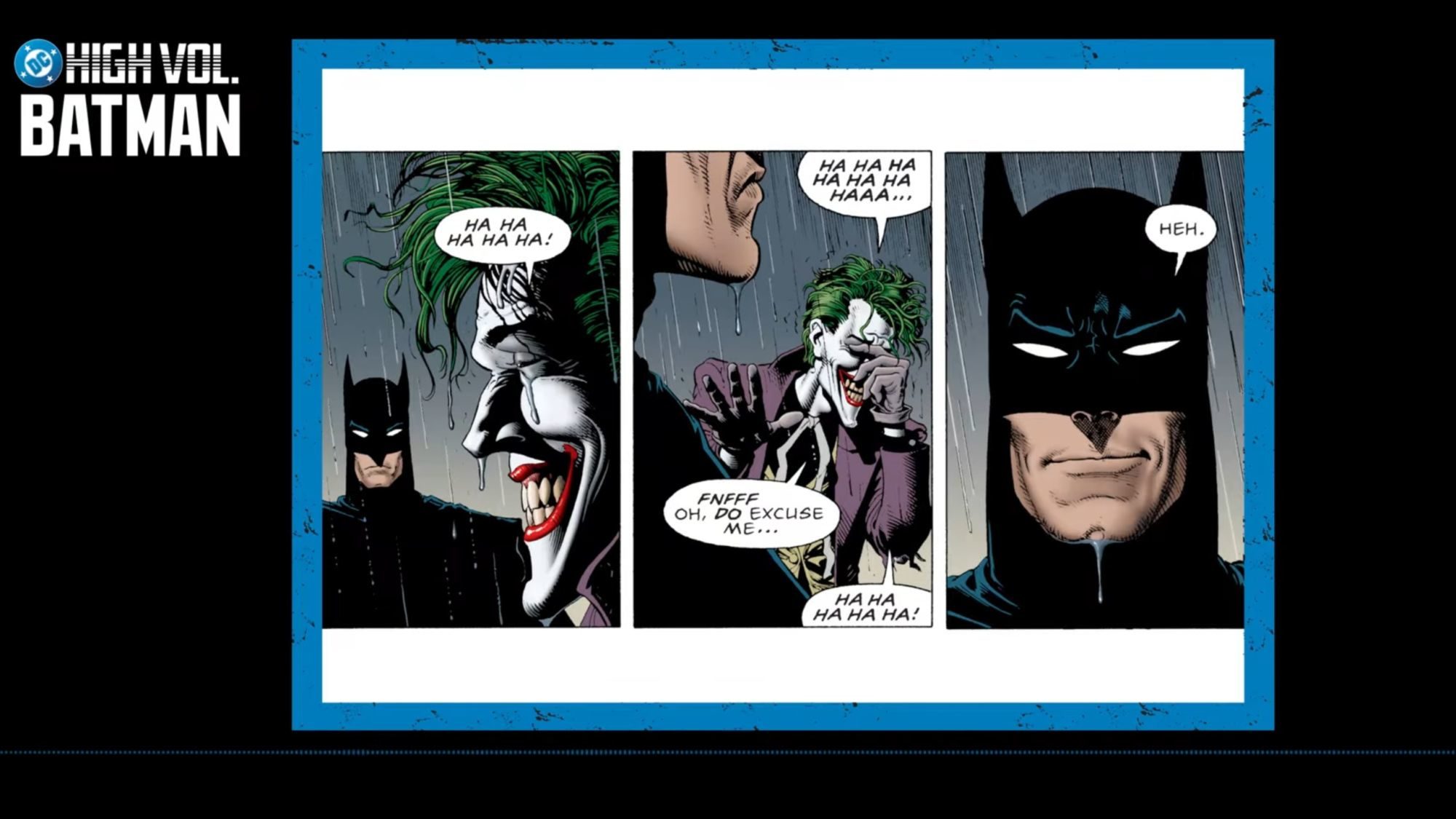 Batman: Moore, Bolland & Higgins' "Killing Joke" Audio Adapt Concludes
