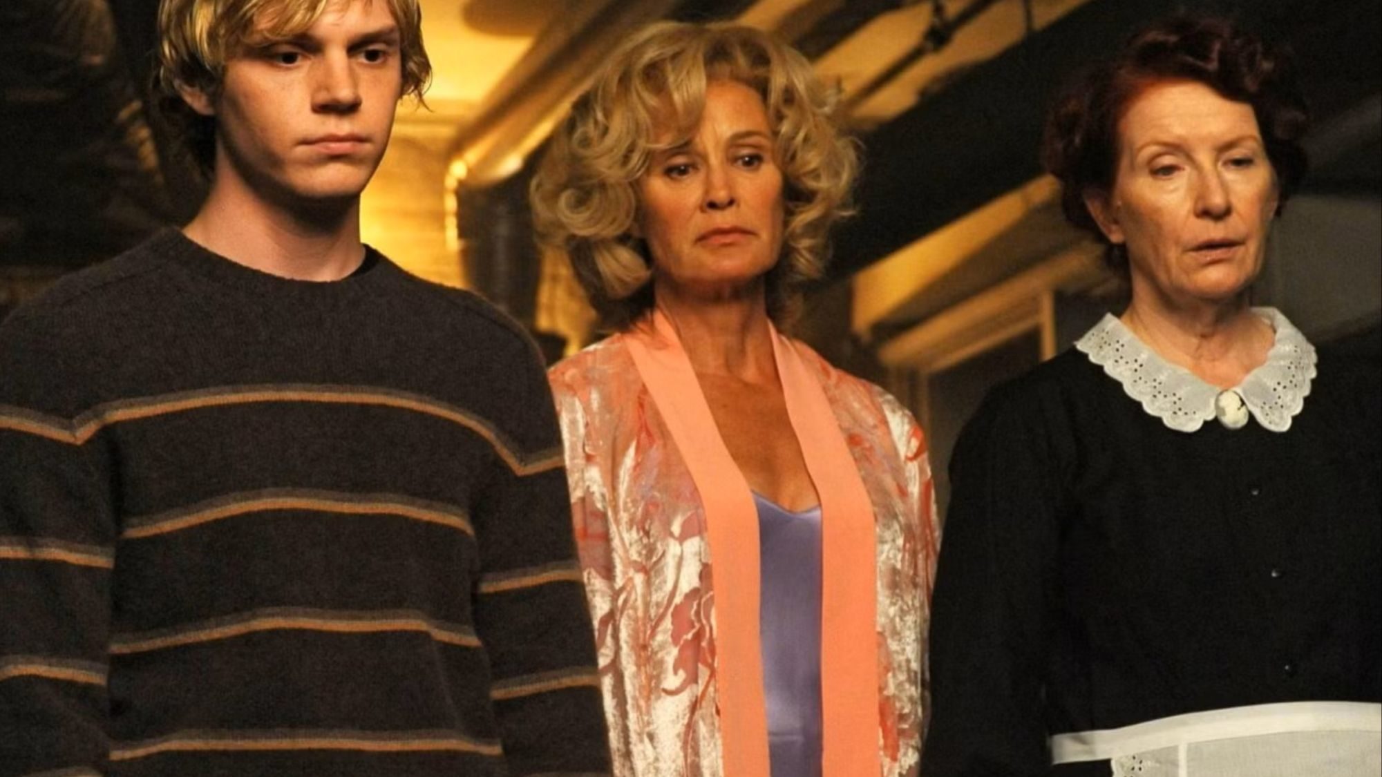 American Horror Story: Evan Peters on Season 13, Jessica Lange Return