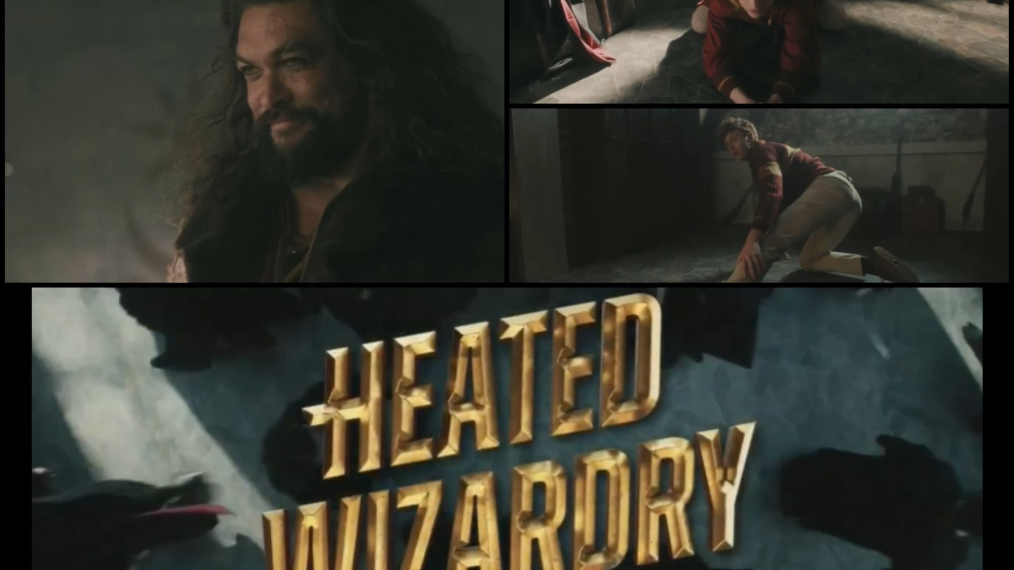 SNL: Harry Potter & Ron Weasley's "Heated Rivalry"; Jason Momoa/Hagrid