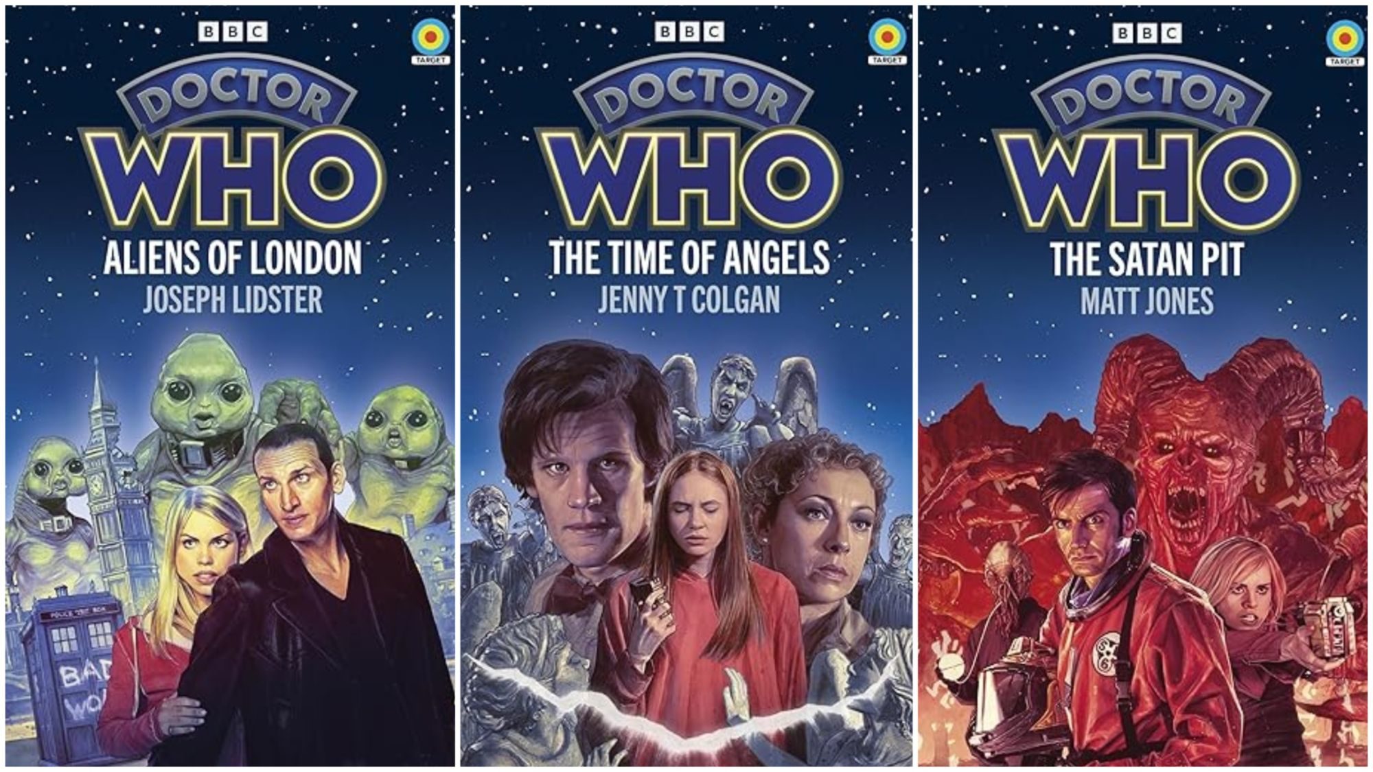 Doctor Who: Tennant, Smith & Eccleston Stories Set for Target Novels