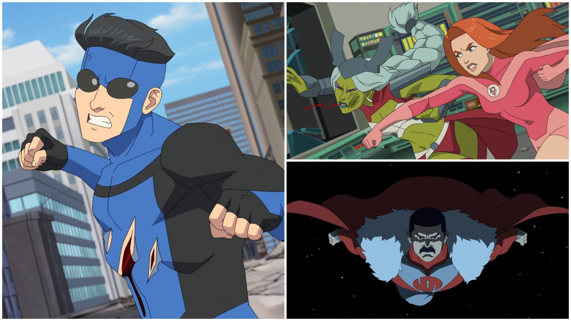 Invincible Season 4 Images: Danai Gurira's Universa, Thragg & More