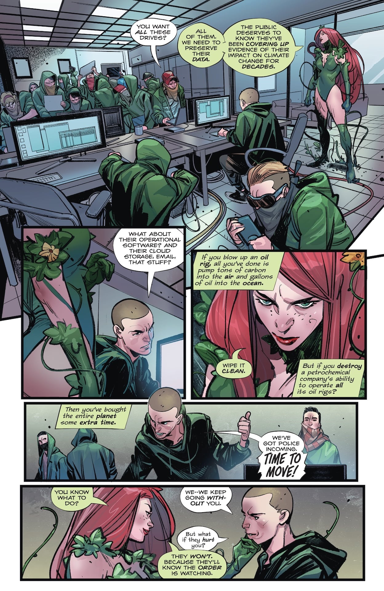 Poison Ivy #40 Preview: Ivy's Gotham Gamble with a Caveman