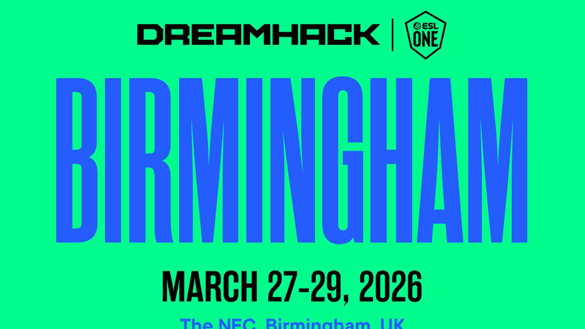 Inaugural DreamHack Birmingham Announced For Late March