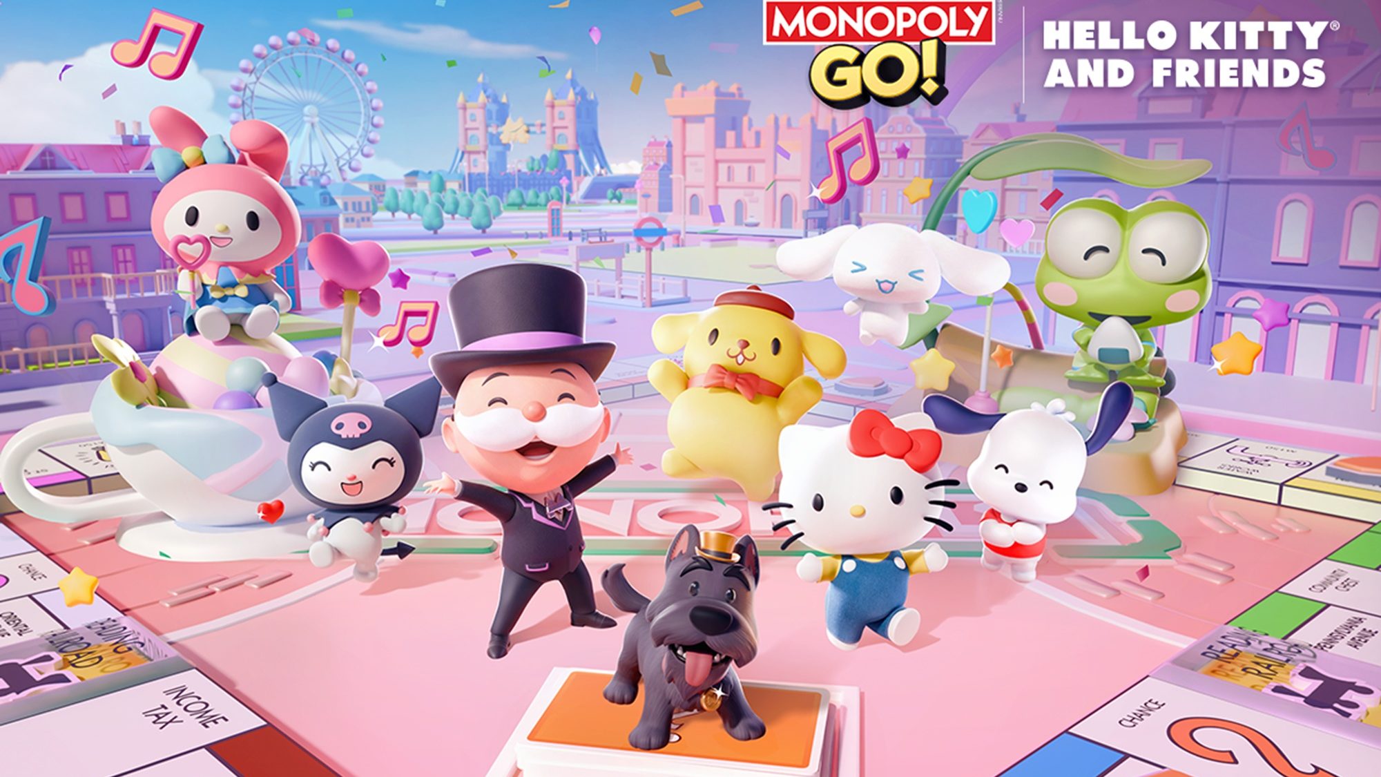 Monopoly GO! Announces New Hello Kitty and Friends Collaboration