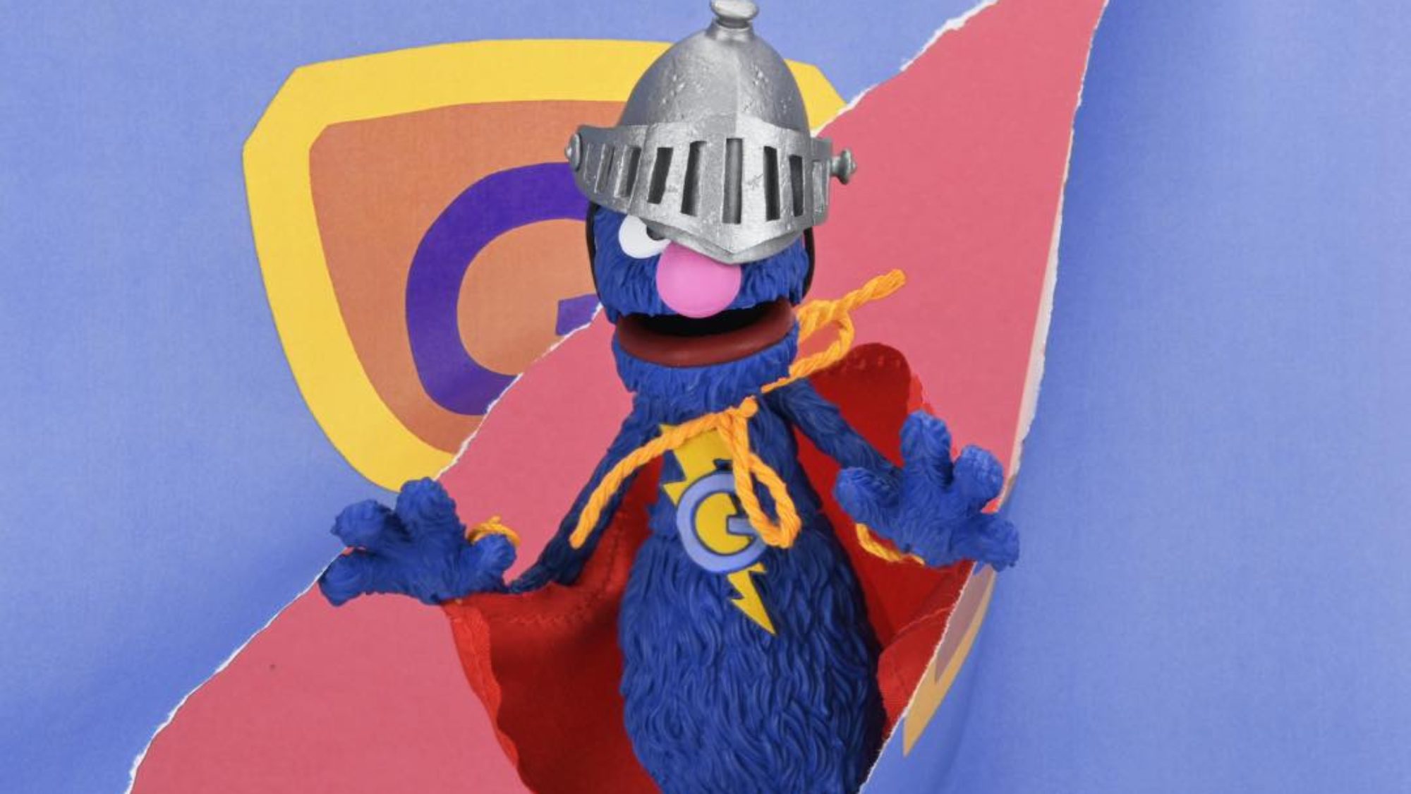 Save the Day with NECA’s Ultimate Super Grover Sesame Street Figure