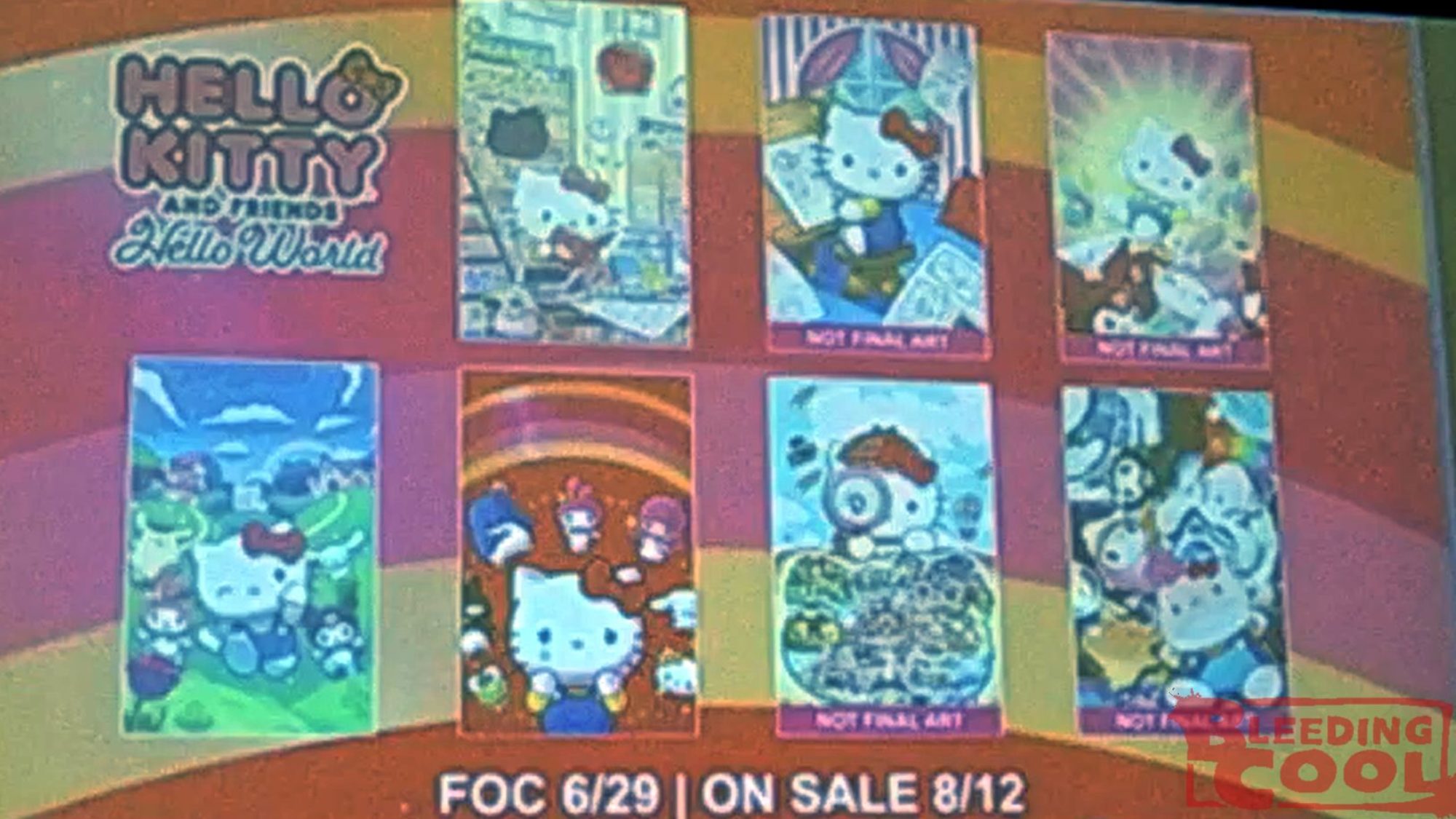 IDW Launches First Hello Kitty Comic Book... But She's Lost Her Bow