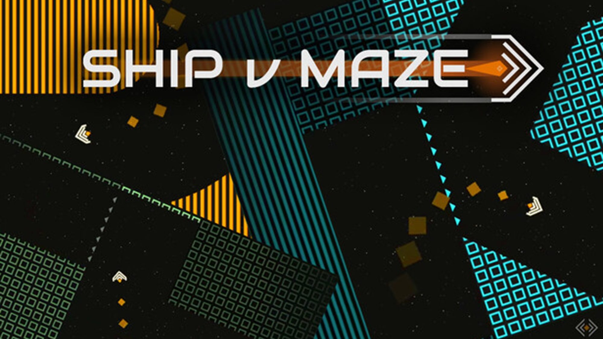 New Minimalist High-Speed Arcade Game Ship v Maze Announced